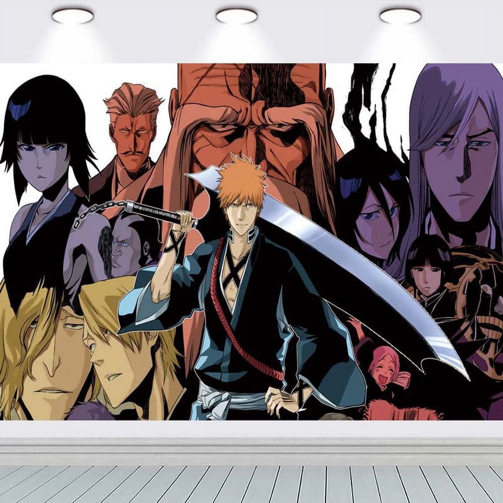 Bleach Poster Backdrop Banner Party Supplies Birthday Decorations ...