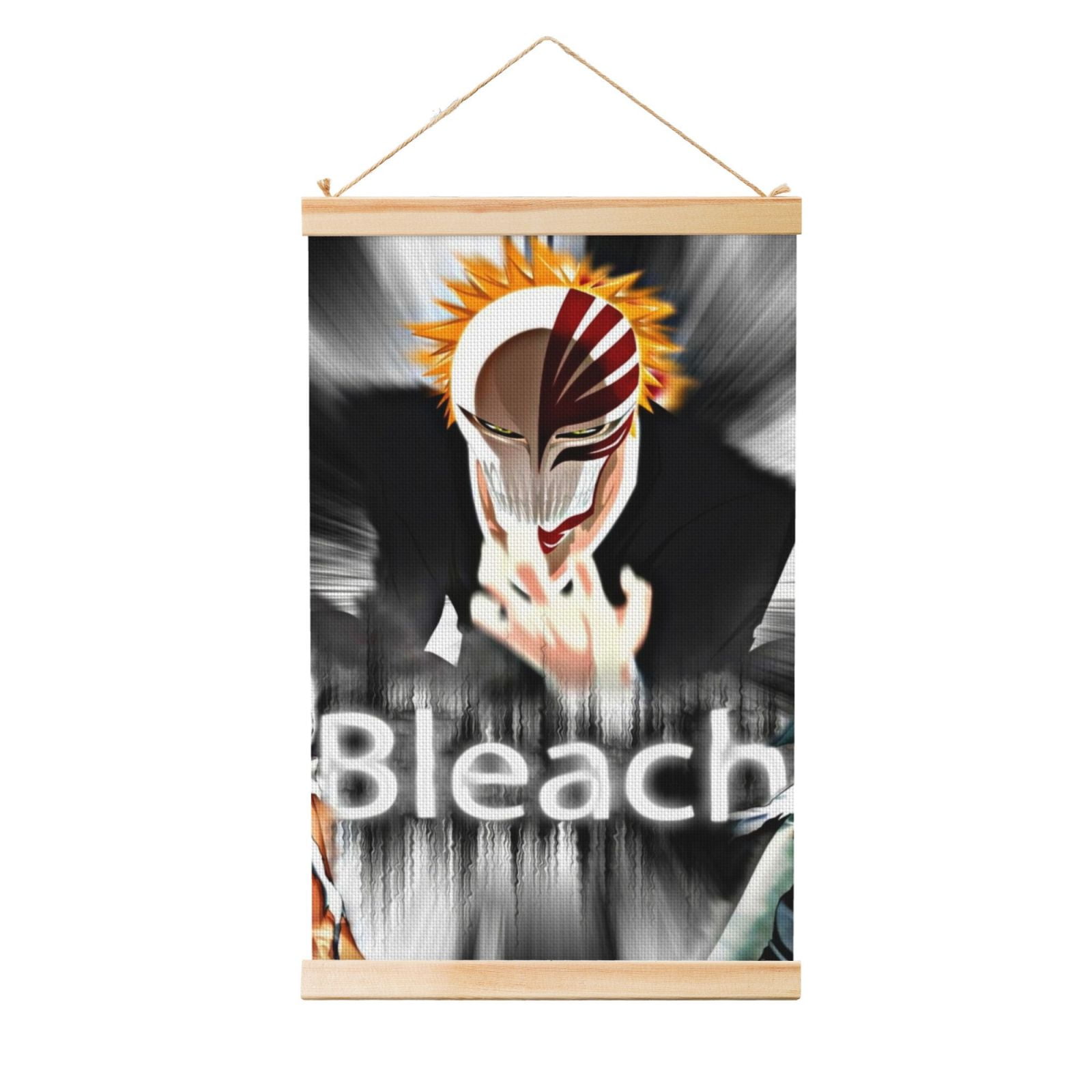 Bleach Posters Wall Hanging Wooden Shaft Poster Wall Art Aesthetic ...