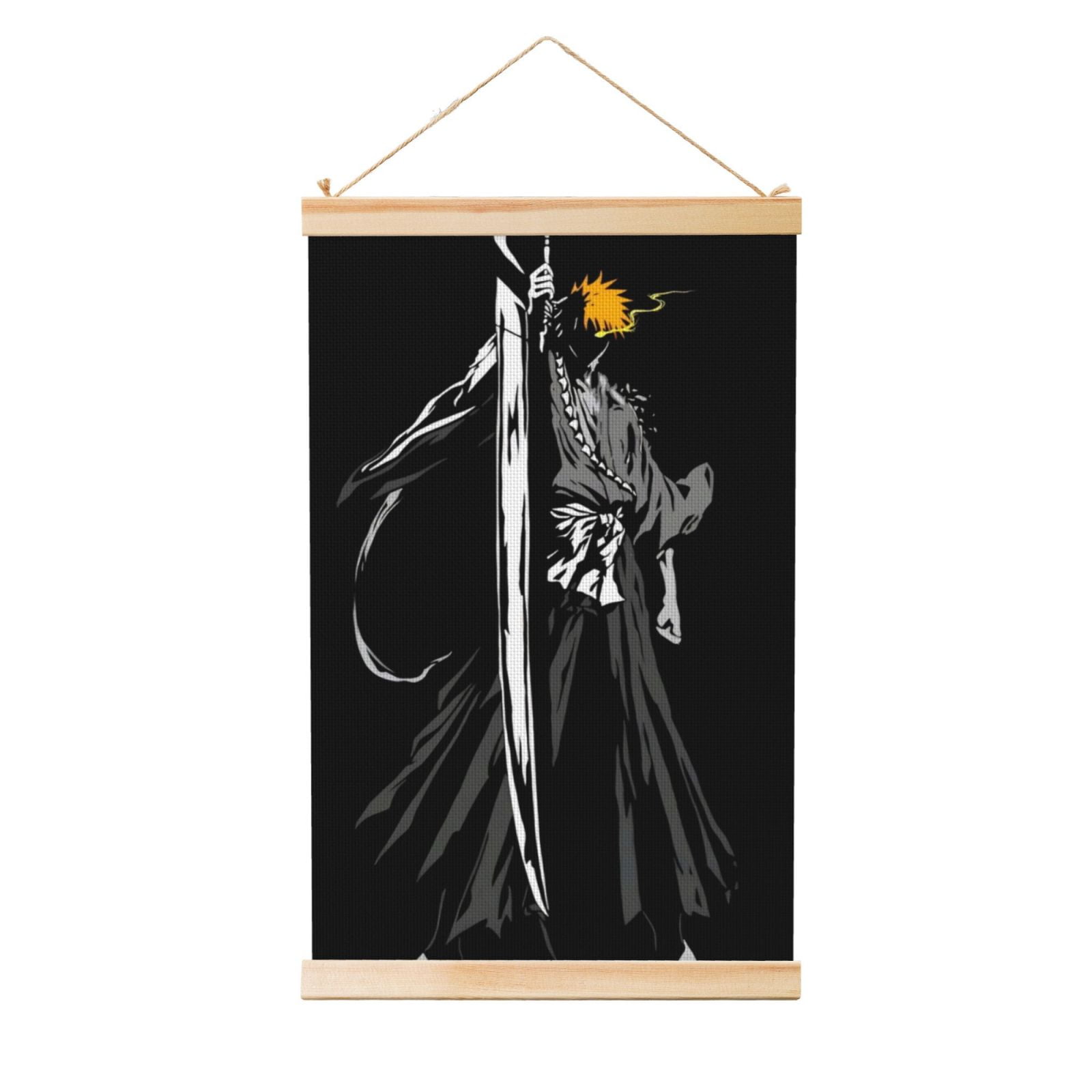 Bleach Posters Wall Hanging Wooden Shaft Poster Wall Art Aesthetic ...