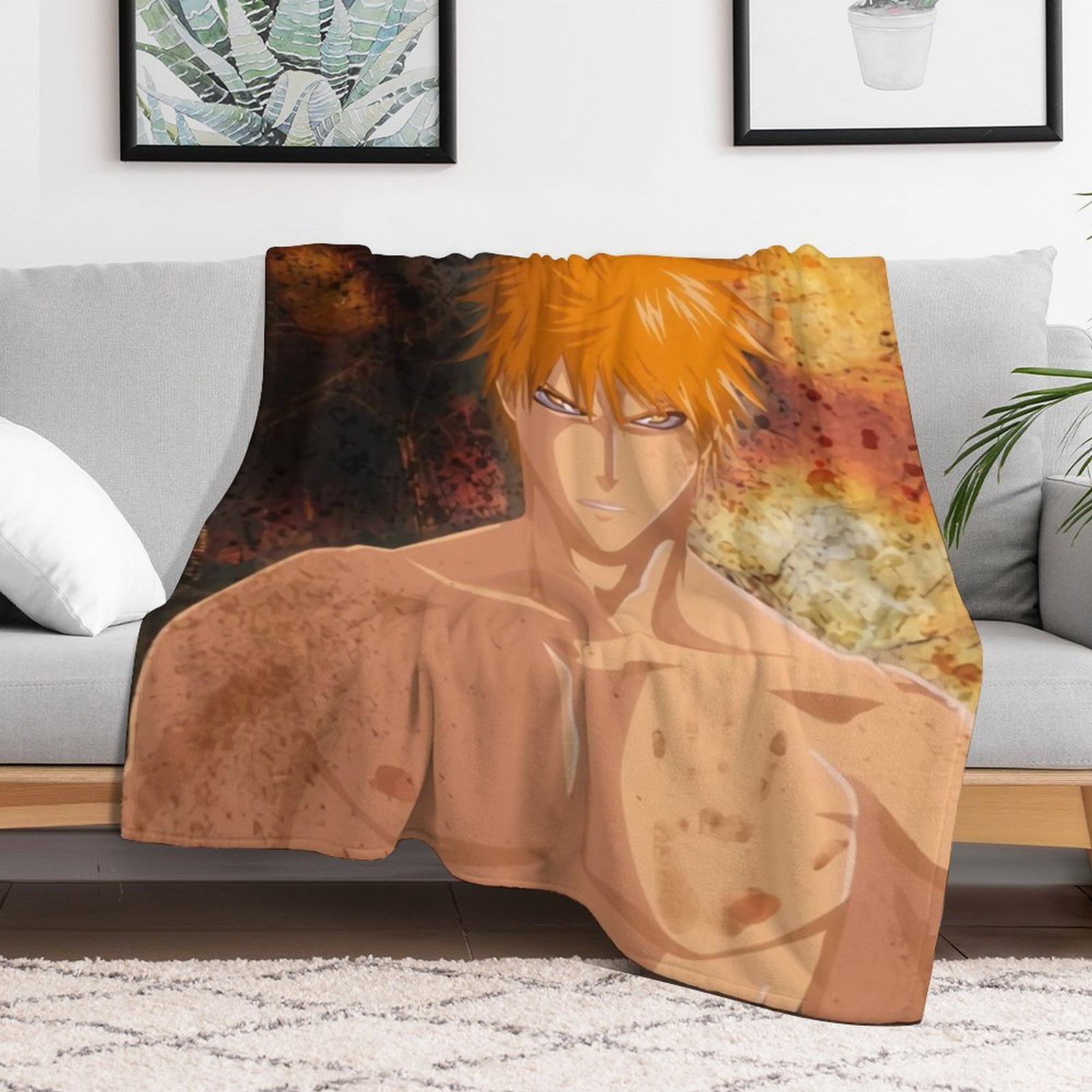 Bleach Queen Size Blanket, Gifts for Girls And Boys, Super Soft ...