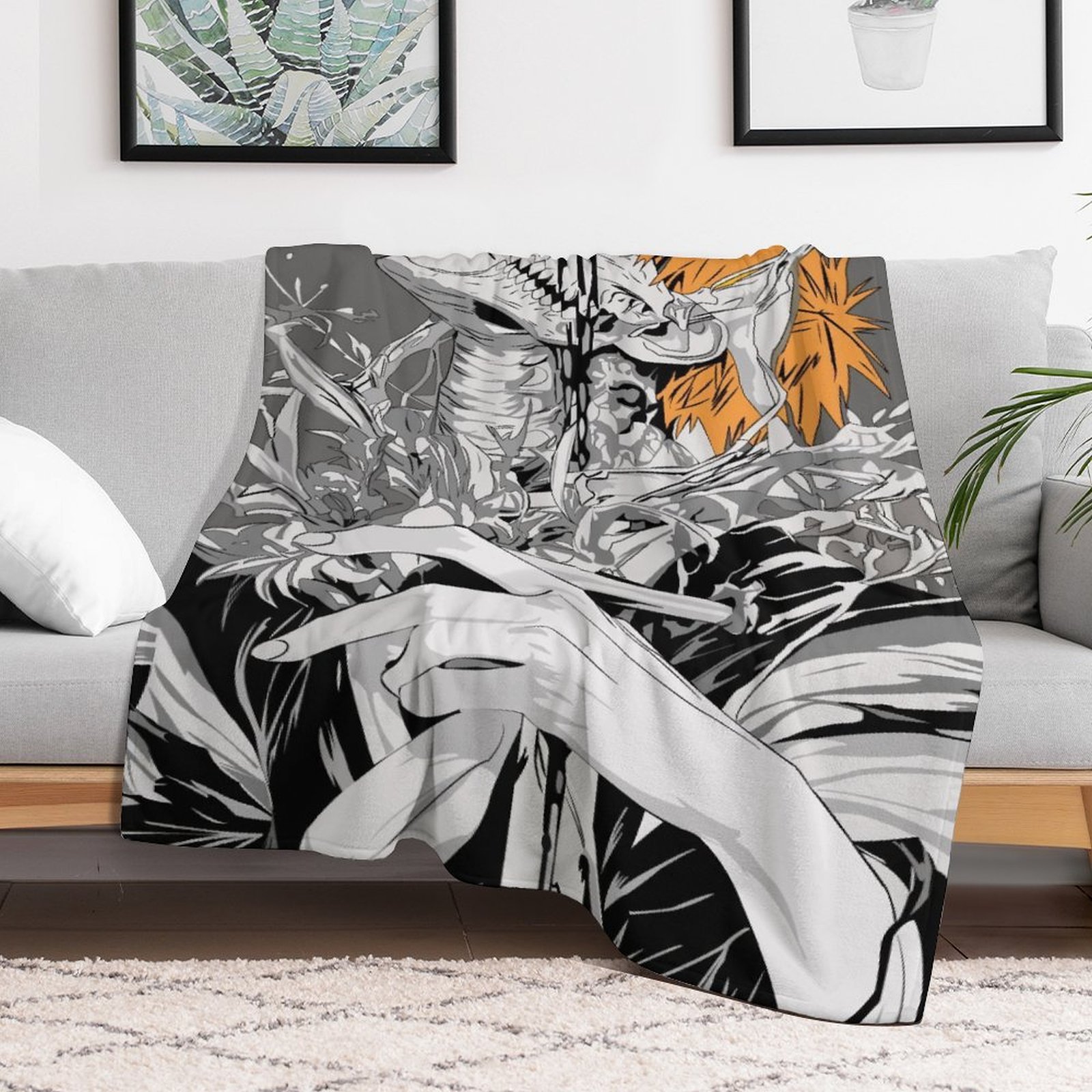 Bleach Queen Size Blanket, Gifts for Girls And Boys, Super Soft ...