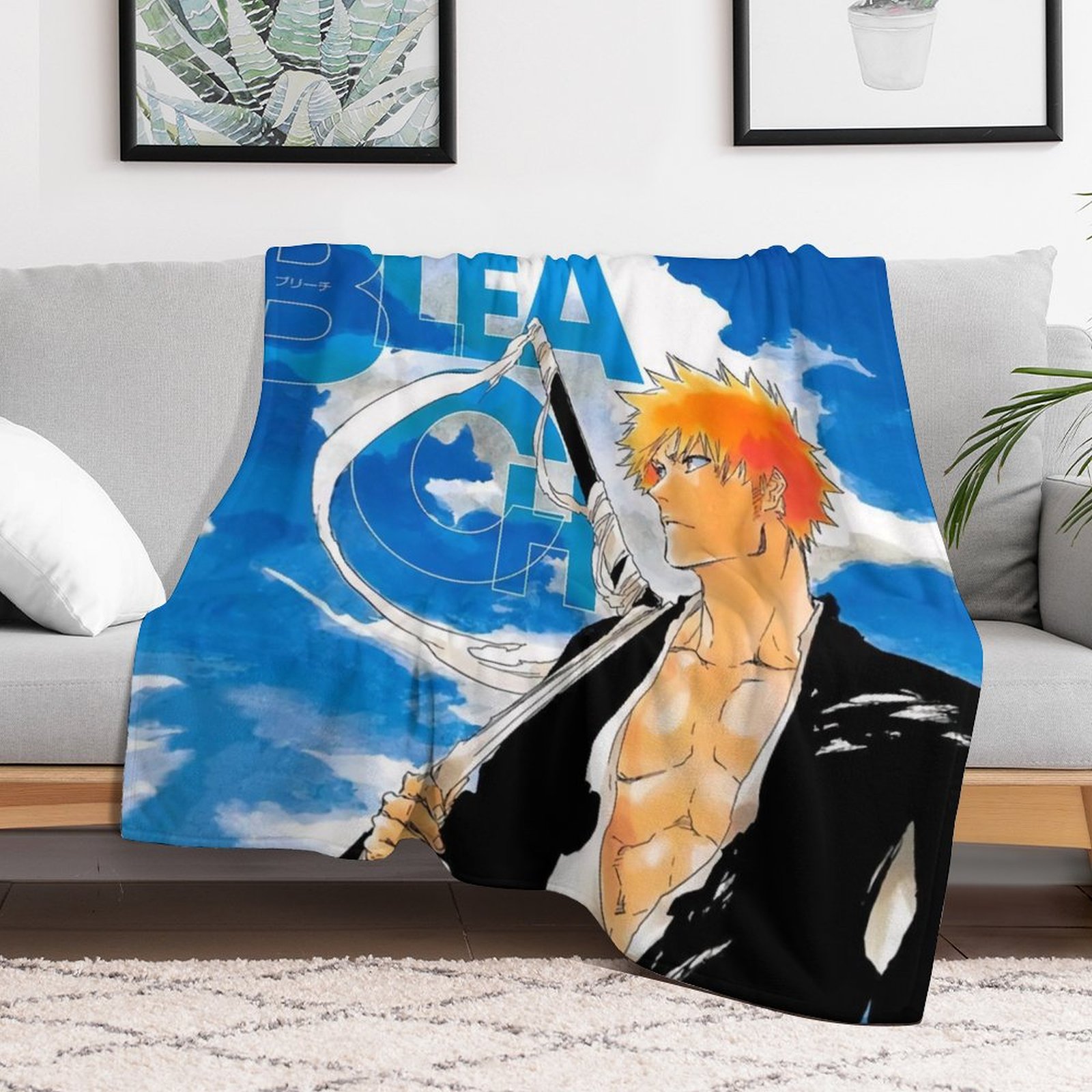 Bleach Queen Size Blanket, Gifts for Girls And Boys, Super Soft ...