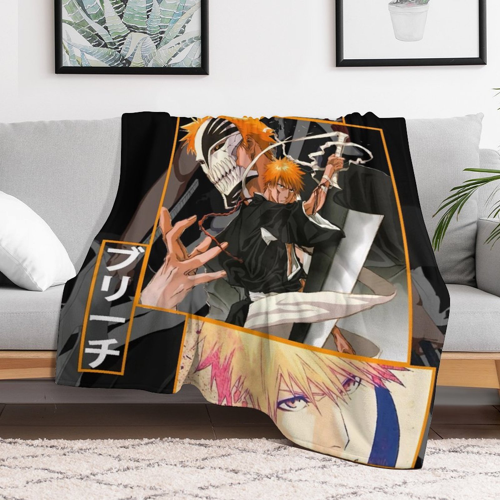 Bleach Queen Size Blanket, Gifts for Girls And Boys, Super Soft ...