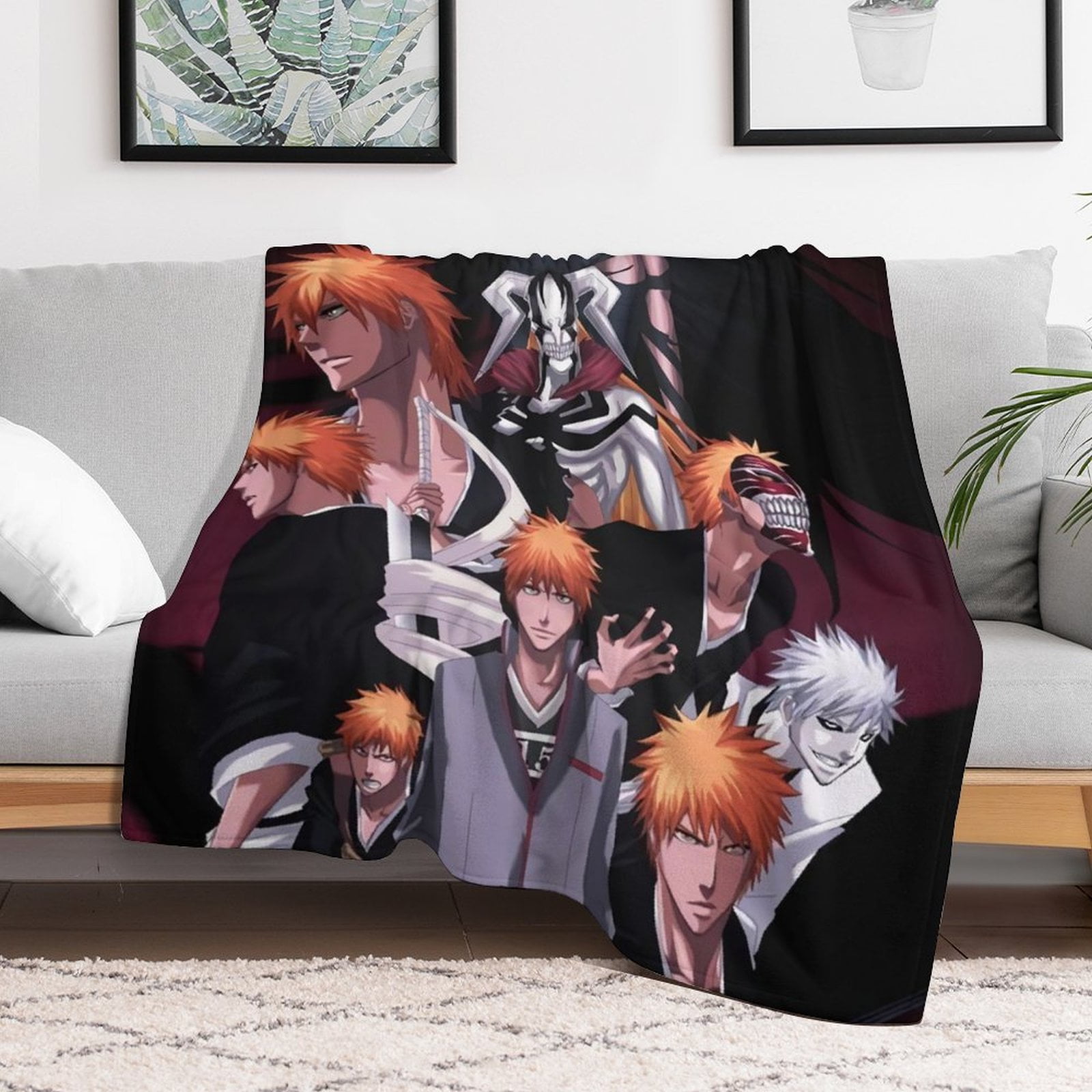 Bleach Queen Size Blanket, Gifts for Girls And Boys, Super Soft ...