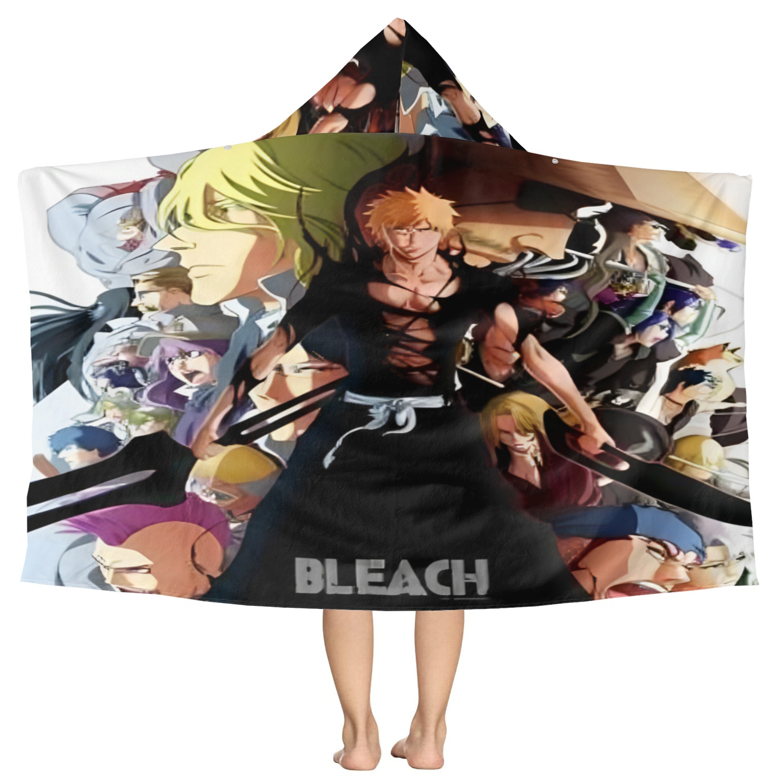 Bleach Sennen Kessen-hen beach Cape Towel: A versatile, soft, and ...