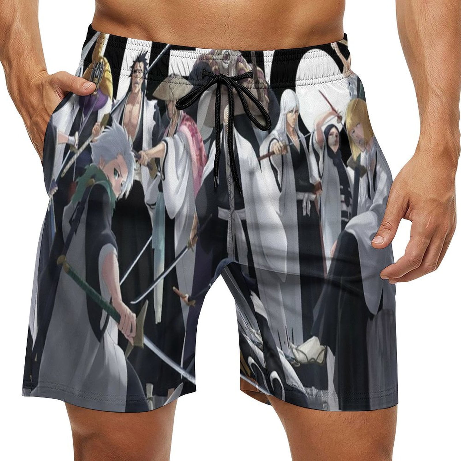 Bleach Swim Trunks Anime Cute for Men Gift 2XL Bleach Merch - Walmart.com