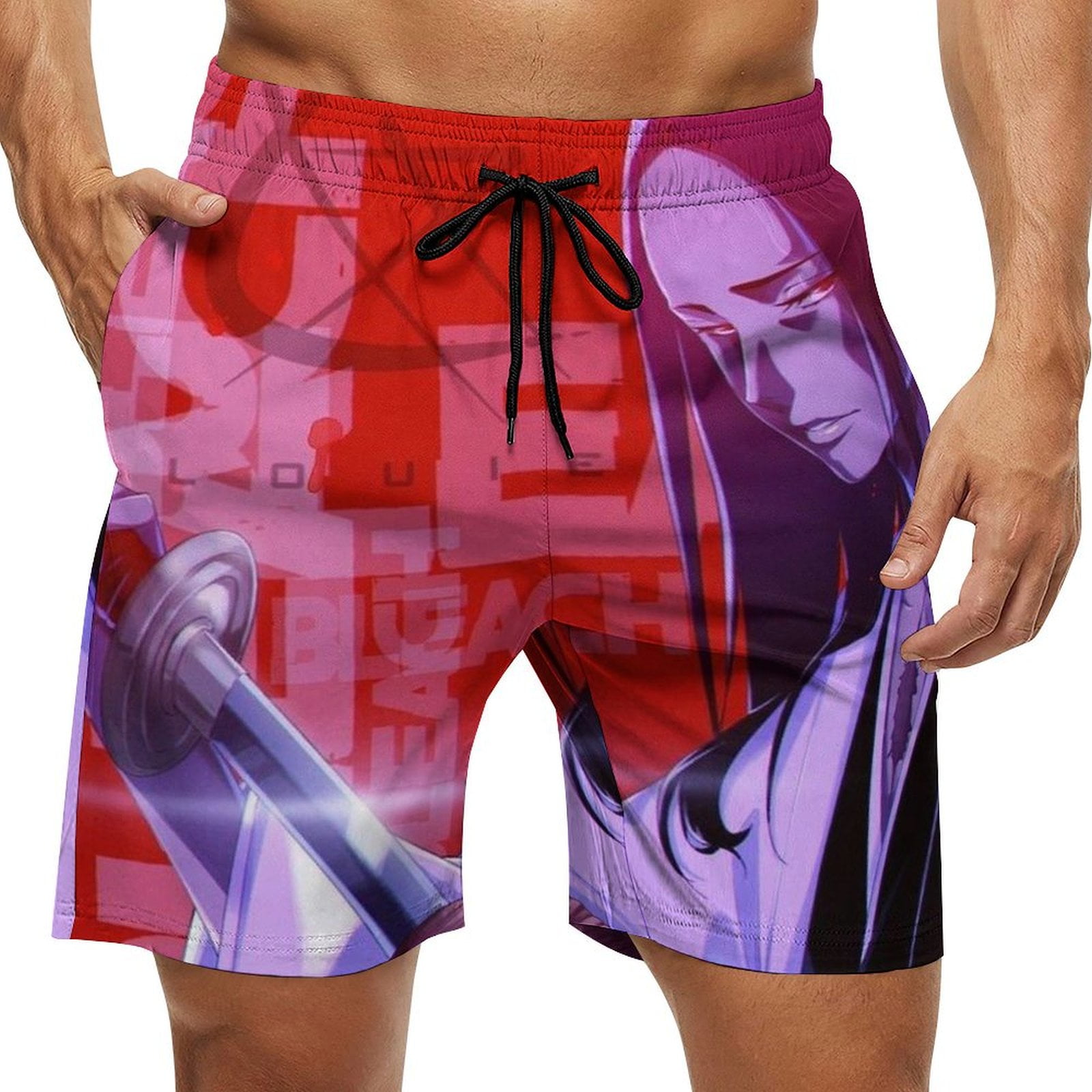 Bleach Swim Trunks Anime Cute for Men Gift 3XL Bleach Merch - Walmart.com