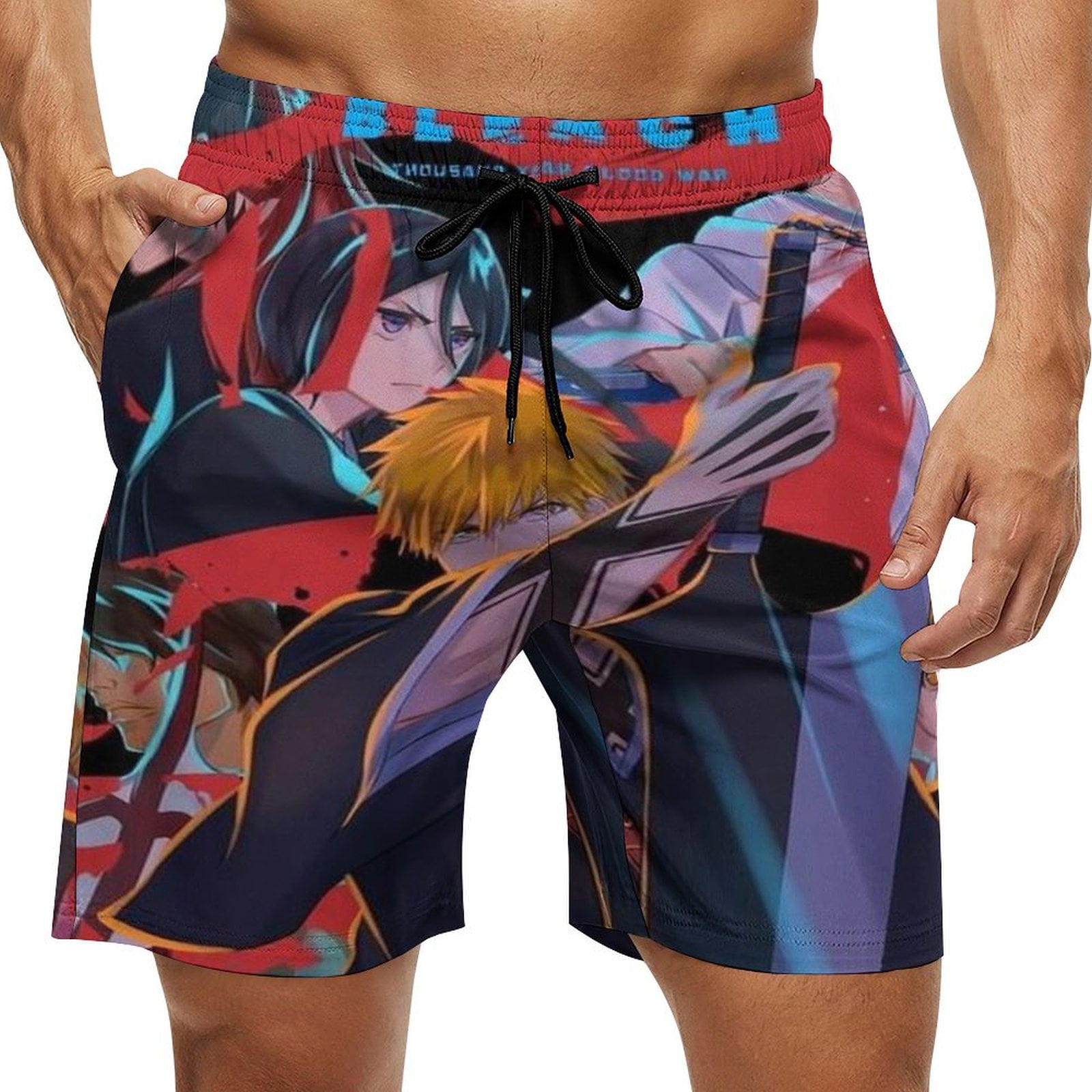 Bleach Swim Trunks Anime Cute for Men Gift 3XL Bleach Merch - Walmart.com