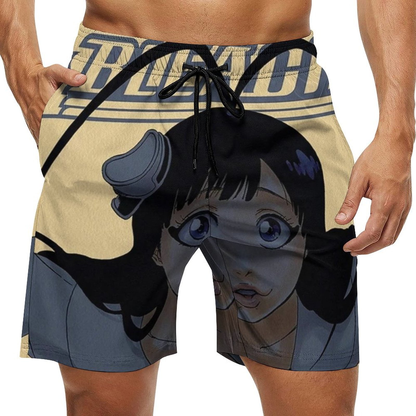 Bleach Swim Trunks Anime Cute for Men Gift L Bleach Merch - Walmart.com