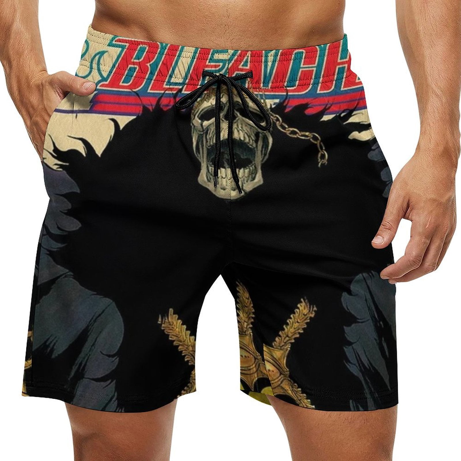 Bleach Swim Trunks Anime Cute for Men Gift M Bleach Merch - Walmart.com