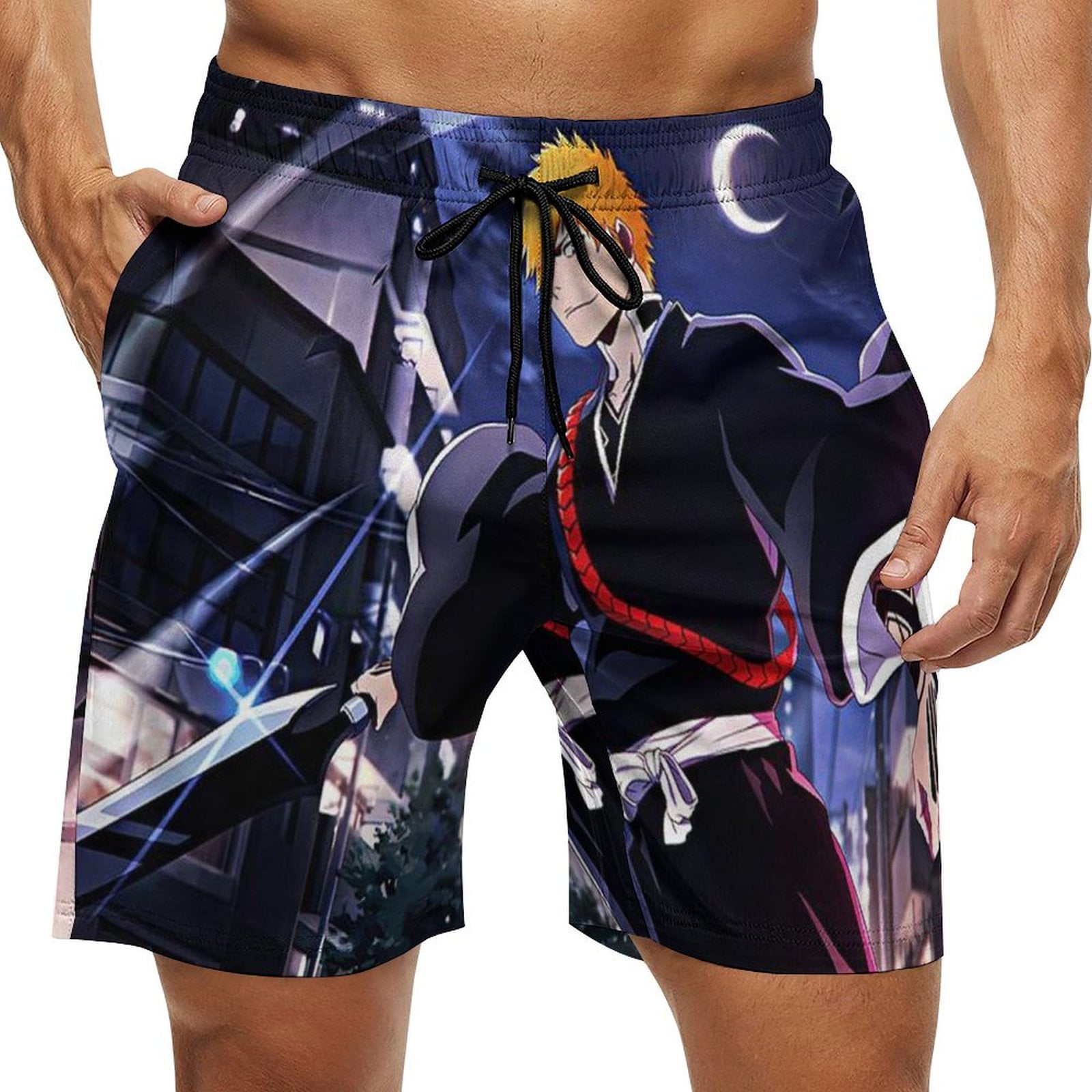Bleach Swim Trunks Anime Cute for Men Gift M Bleach Merch - Walmart.com