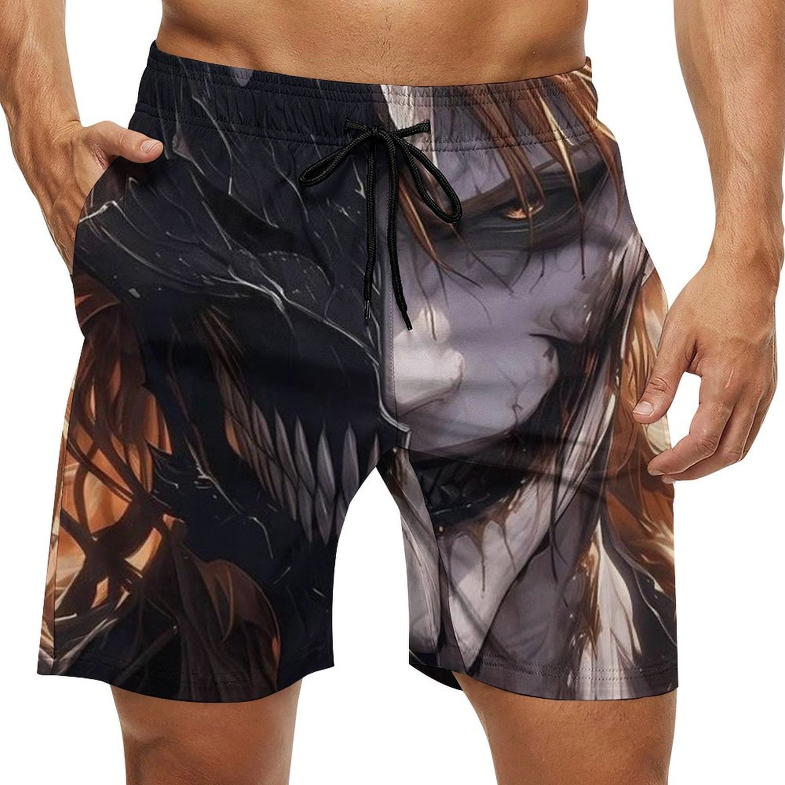 Bleach Swim Trunks Anime Cute for Men Gift M Bleach Merch - Walmart.com