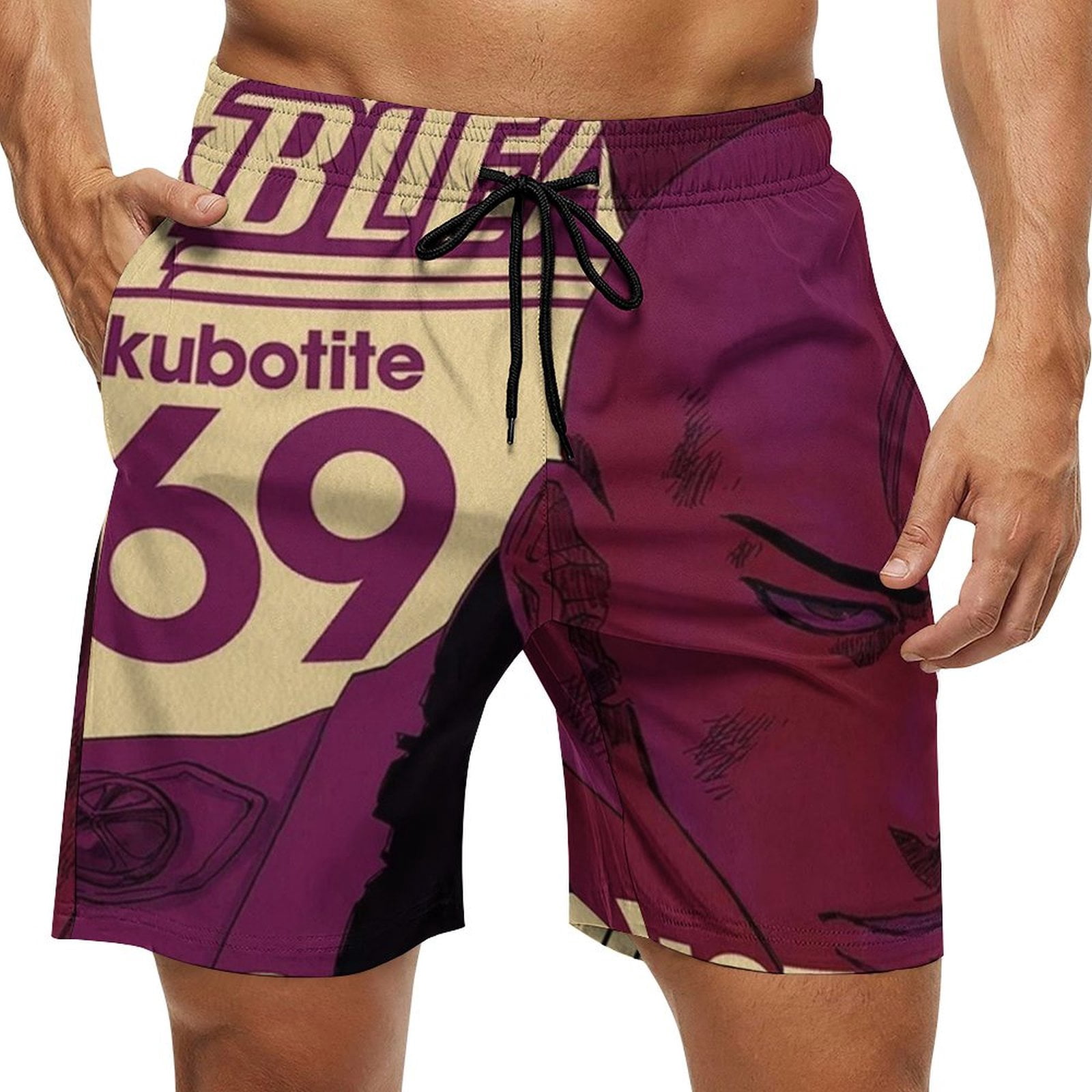 Bleach Swim Trunks Anime Cute for Men Gift S Bleach Merch - Walmart.com