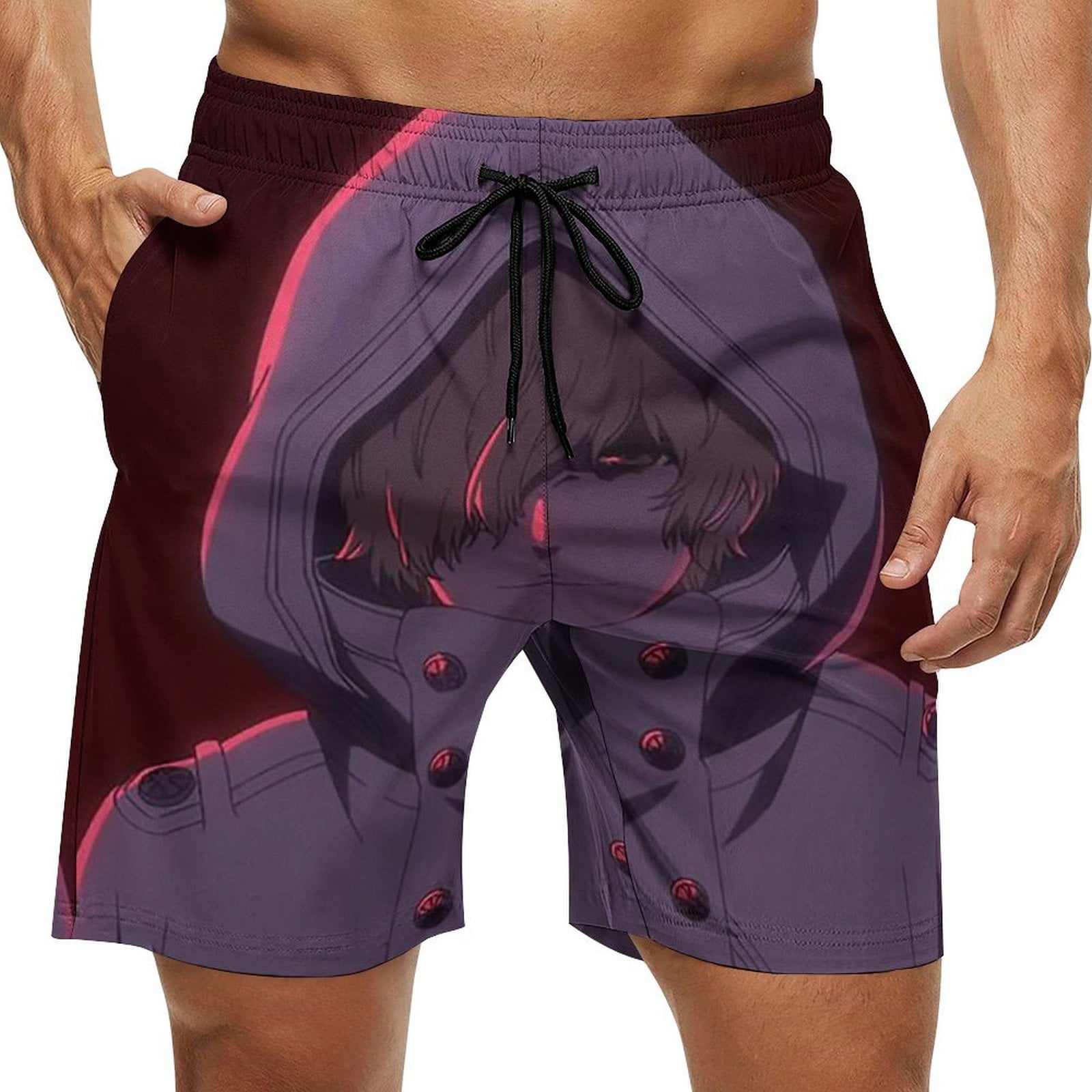 Bleach Swim Trunks Anime Cute for Men Gift S Bleach Merch - Walmart.com