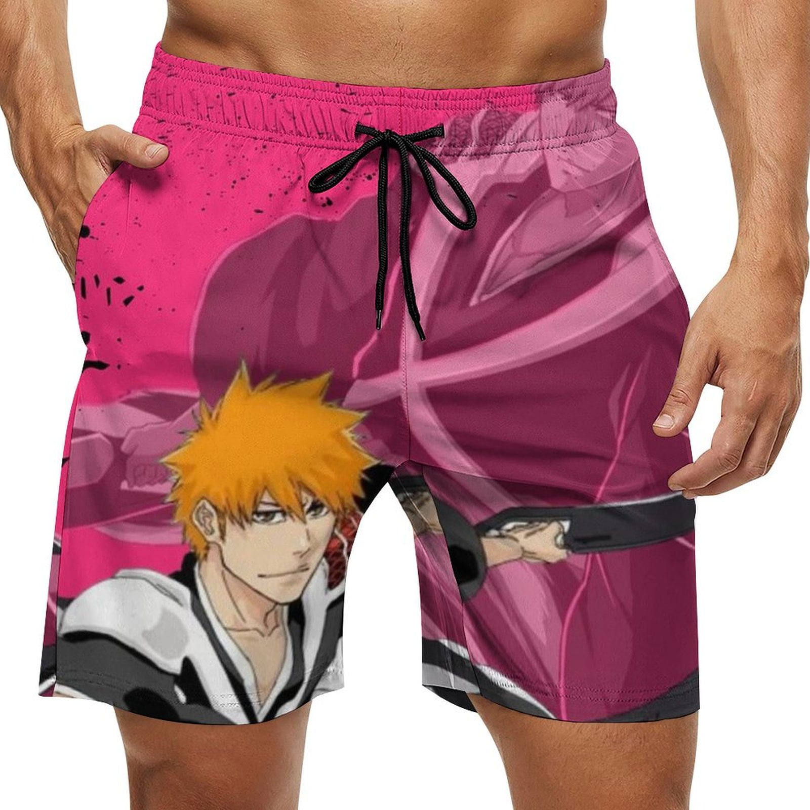 Bleach Swim Trunks Anime Cute for Men Gift XL Bleach Merch - Walmart.com