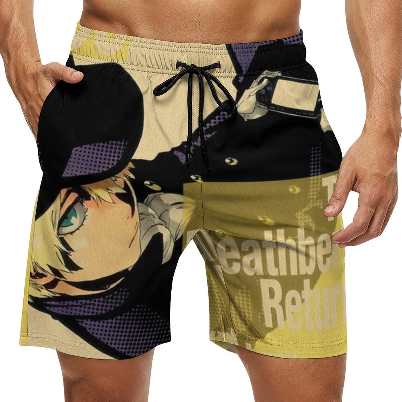 Bleach Swim Trunks Anime Cute for Men Gift XL Bleach Merch - Walmart.com