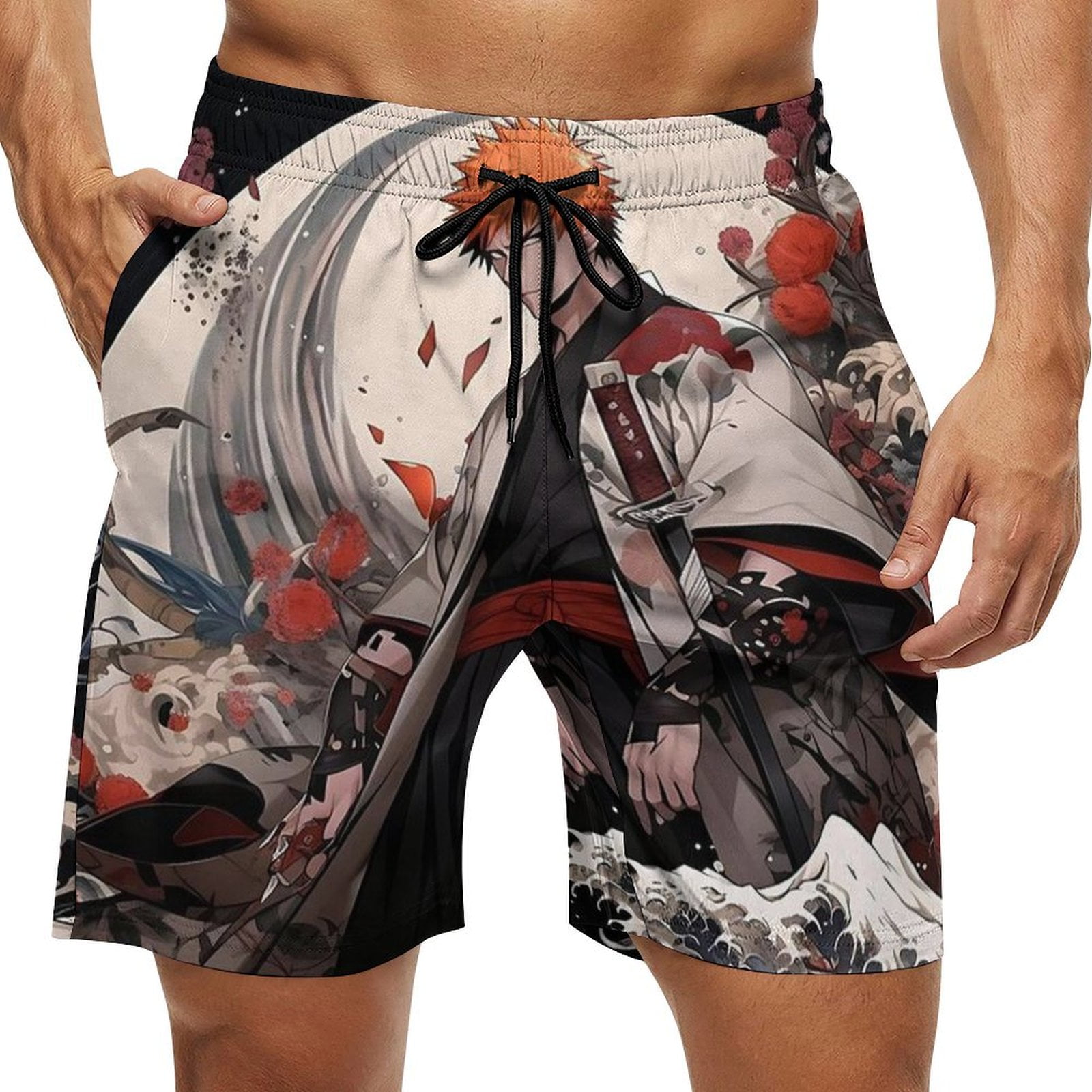 Bleach Swim Trunks Anime Cute for Men Gift XL Bleach Merch - Walmart.com