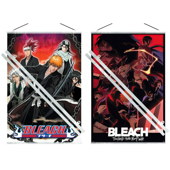 Bleach - TV Show Poster Set (Classic Character Montage & Thousand-Year ...