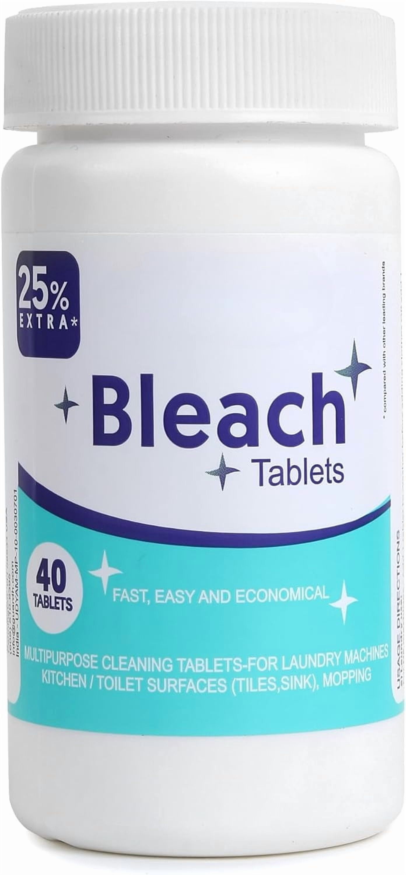 Bleach TabletsCount - Multipurpose Cleaning for Laundry, Kitchen ...