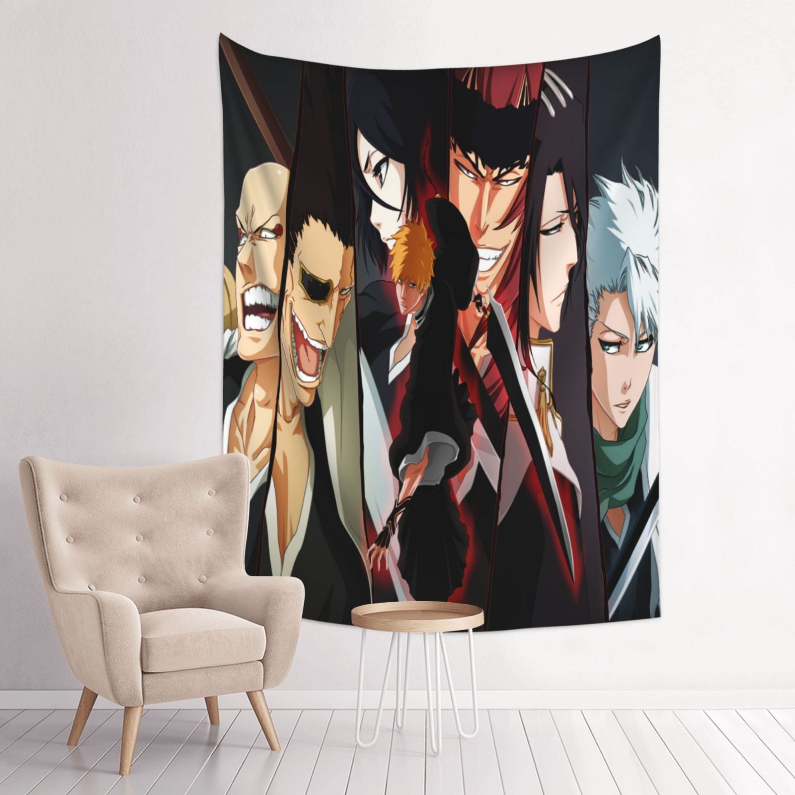 Bleach Tapestry Anime Poster Large Background Wall Art Bedroom Wall ...