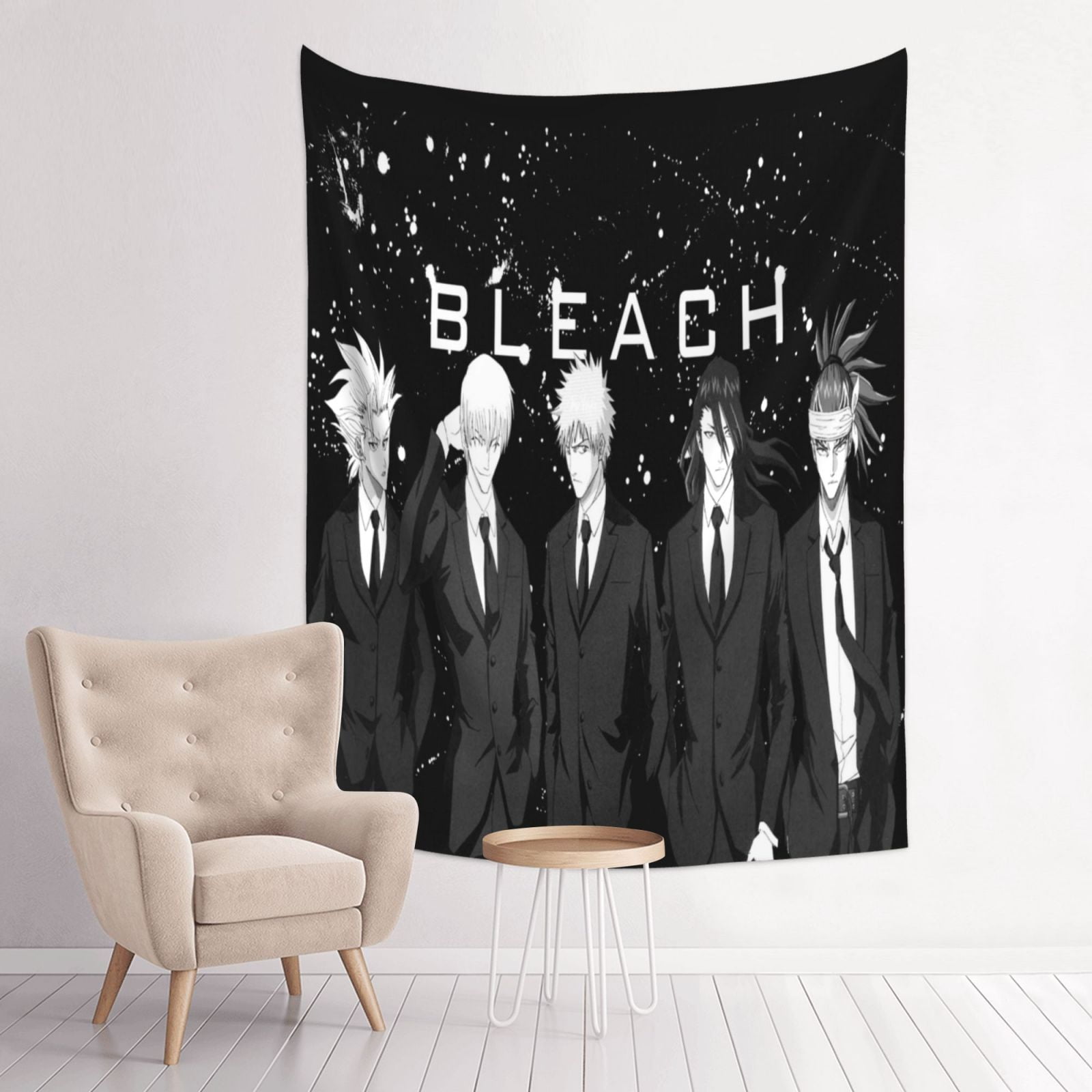 Bleach Tapestry Anime Poster Large Background Wall Art Bedroom Wall ...