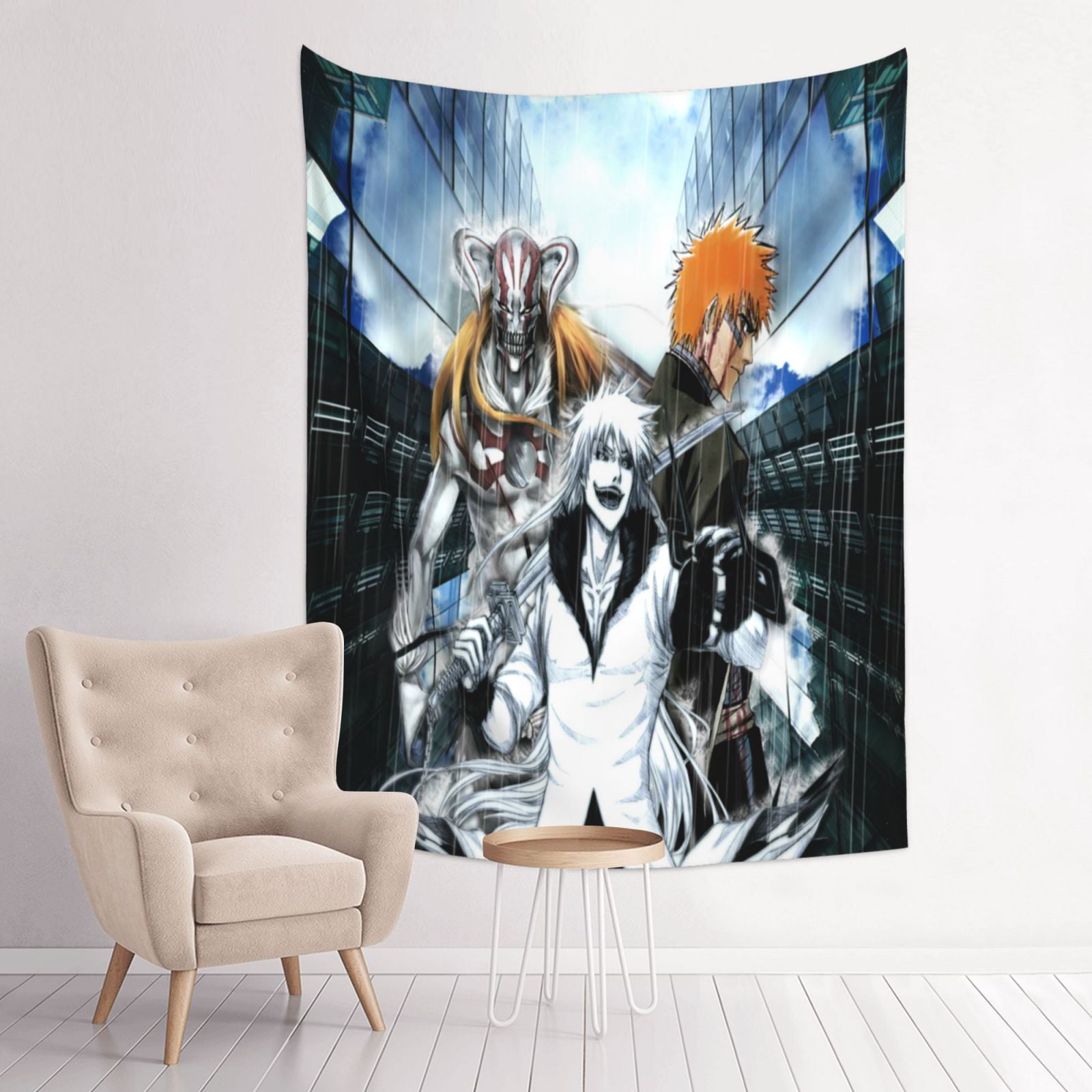 Bleach Tapestry Anime Poster Large Background Wall Art Bedroom Wall ...
