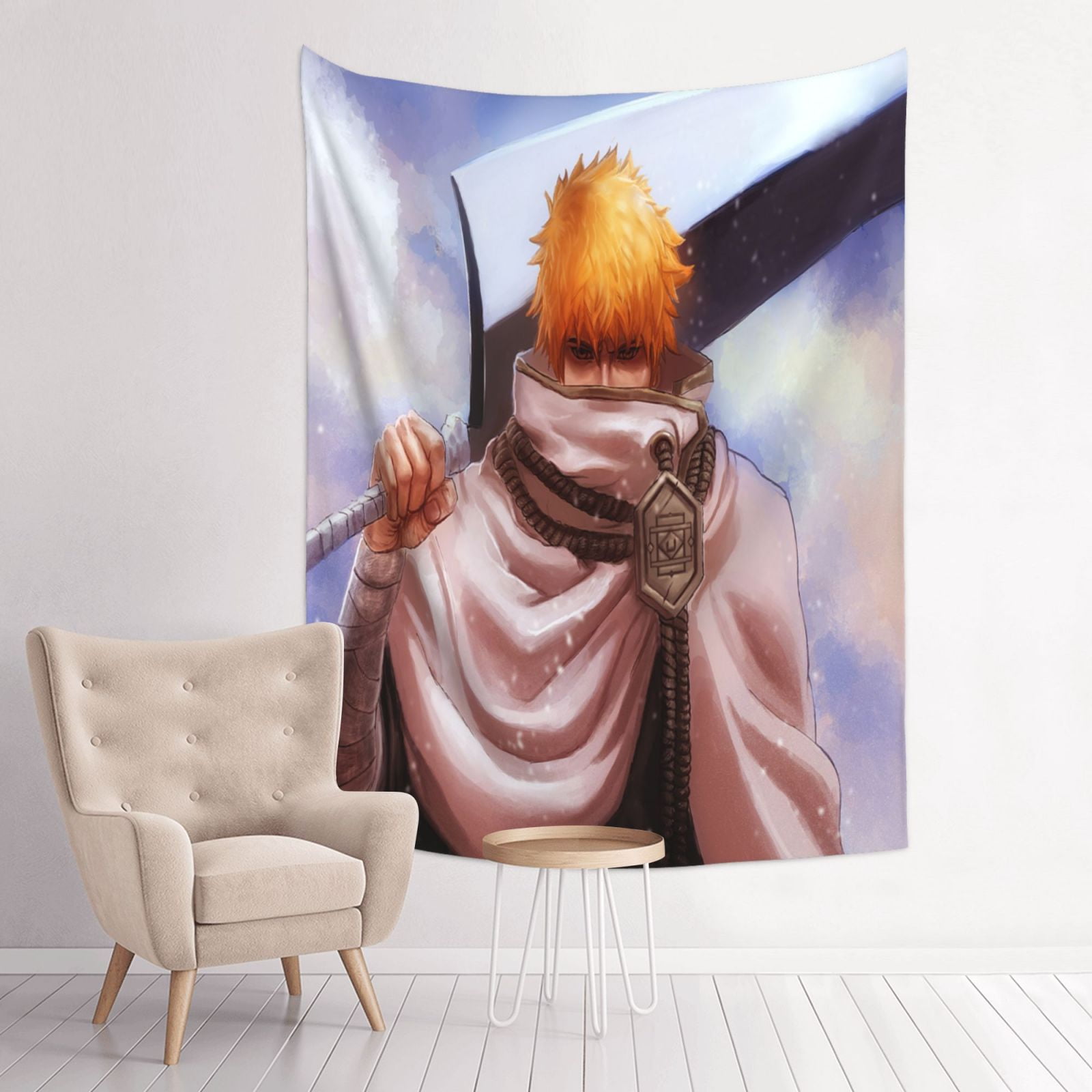 Bleach Tapestry Anime Poster Large Background Wall Art Bedroom Wall ...
