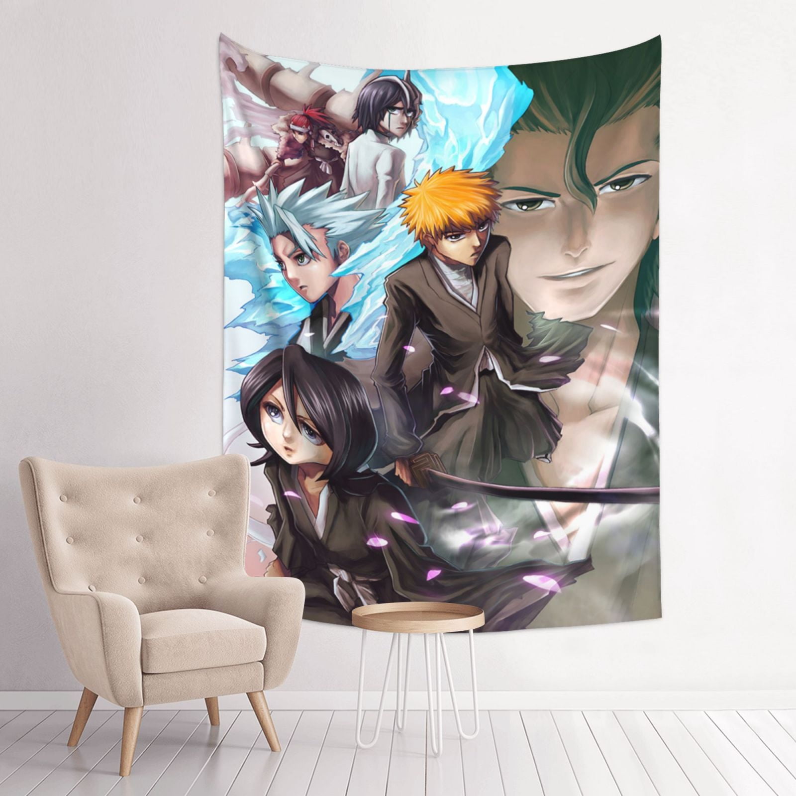 Bleach Tapestry Anime Poster Large Background Wall Art Bedroom Wall ...