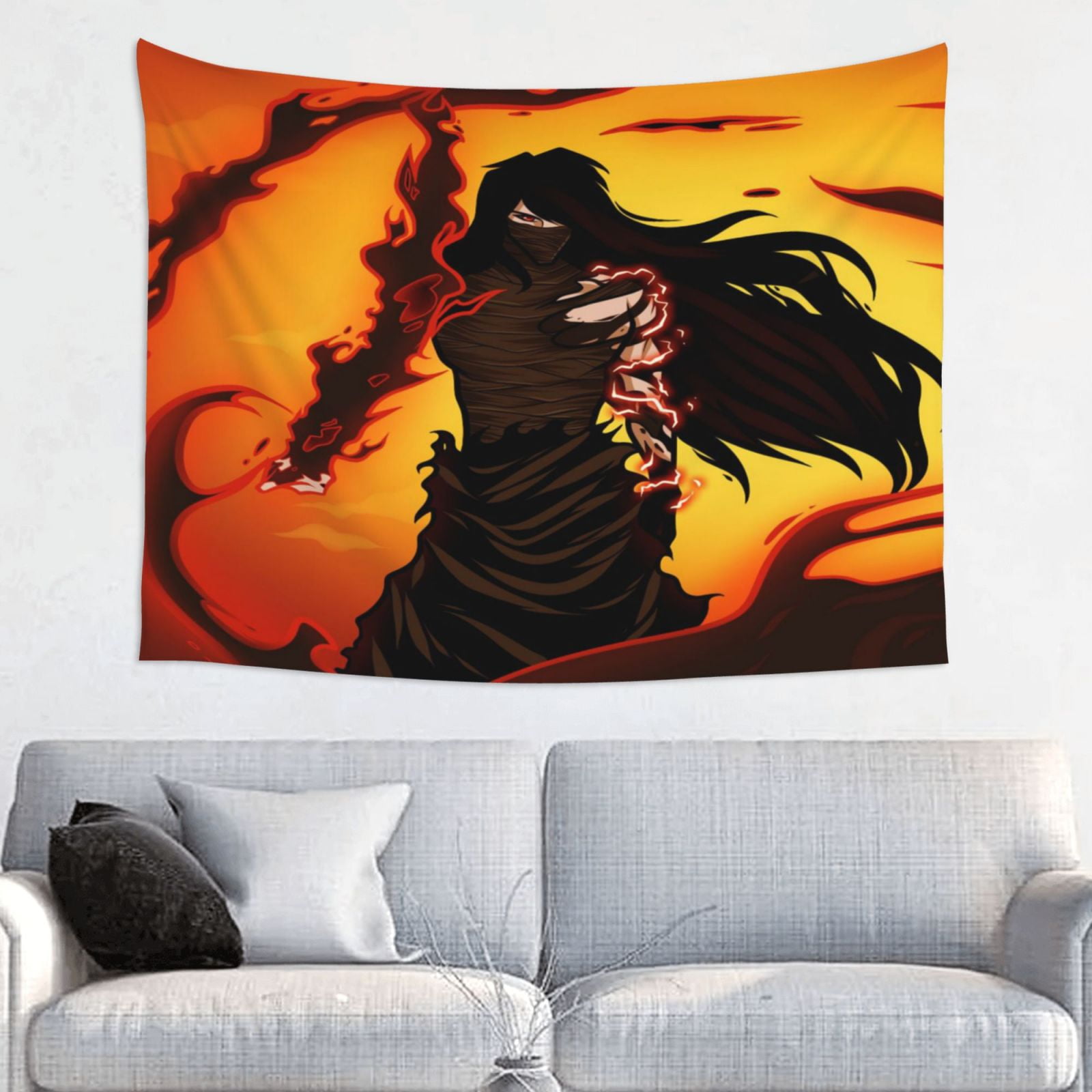 Bleach Tapestry Anime Poster Large Background Wall Art Bedroom Wall ...