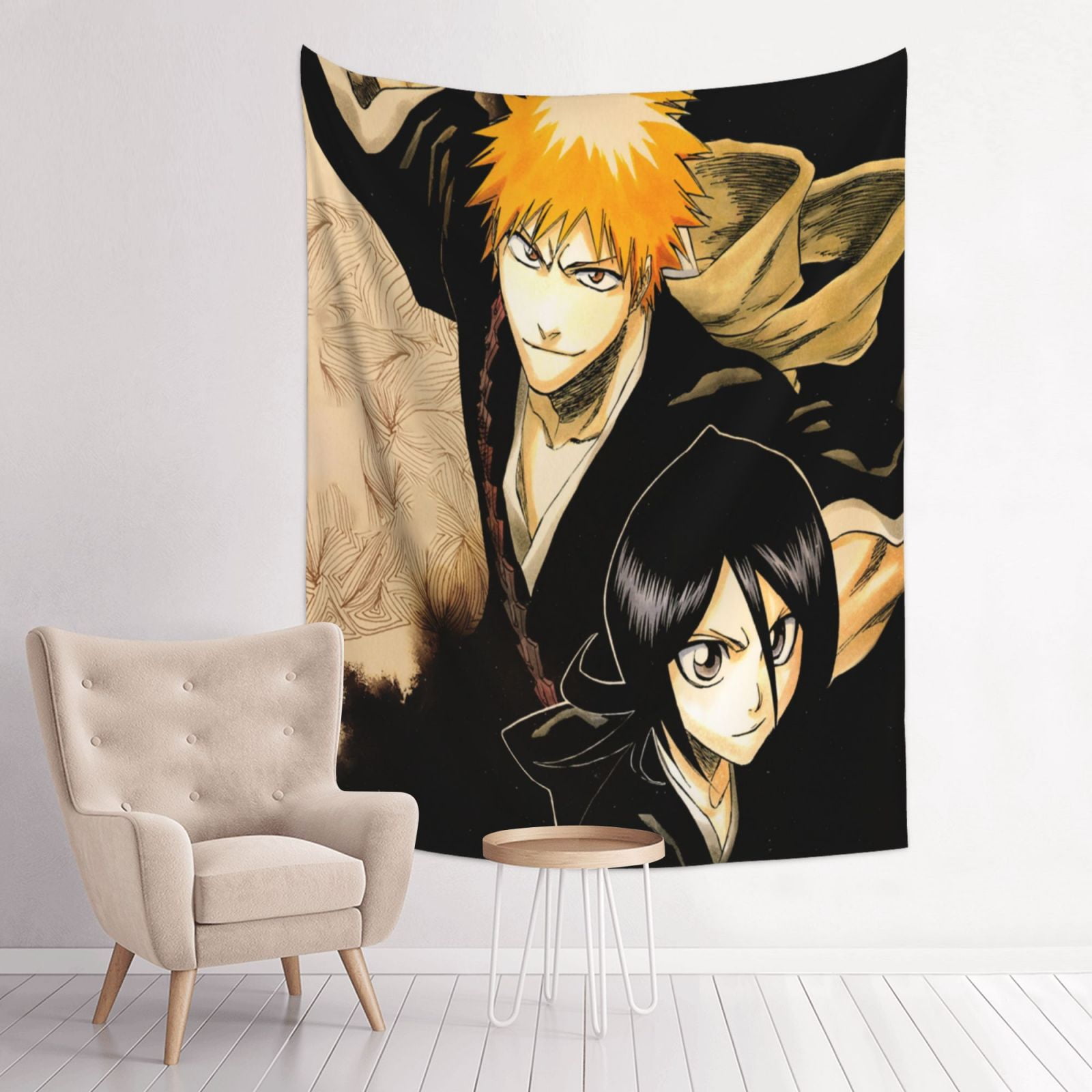 Bleach Tapestry Anime Poster Large Background Wall Art Bedroom Wall ...