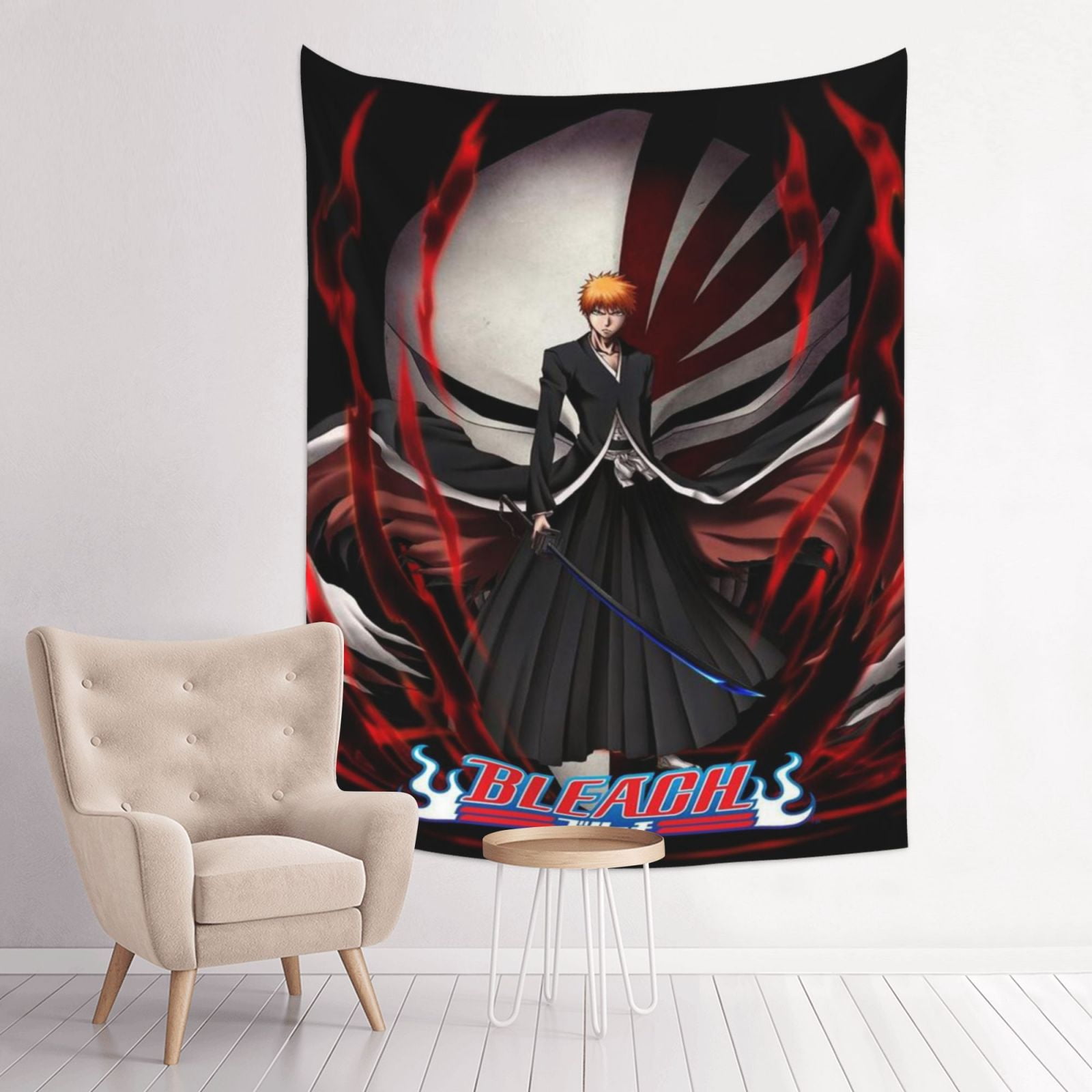 Bleach Tapestry Anime Poster Large Background Wall Art Bedroom Wall ...