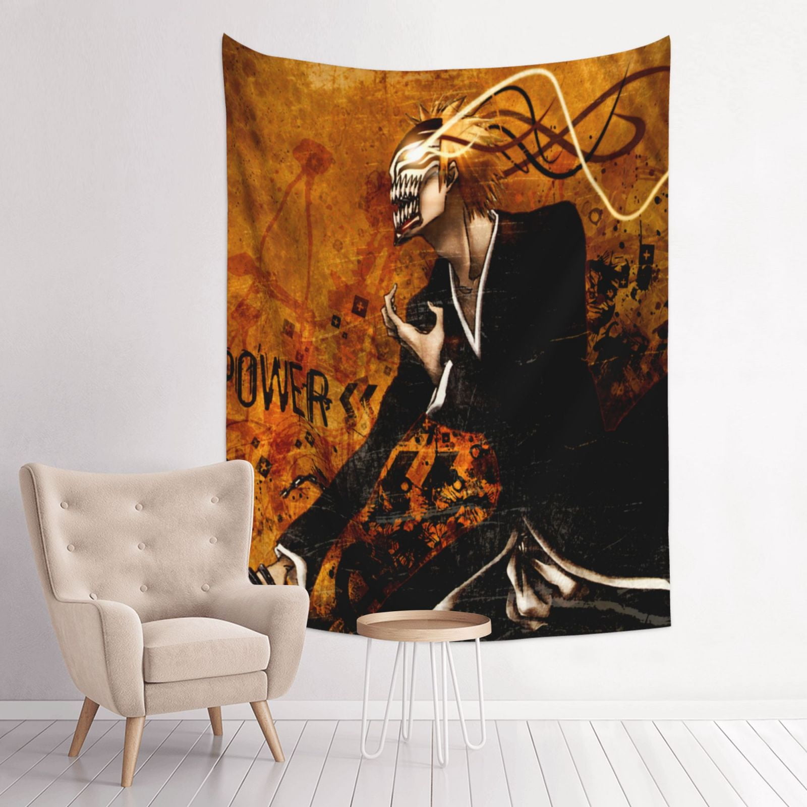 Bleach Tapestry Anime Poster Large Background Wall Art Bedroom Wall ...