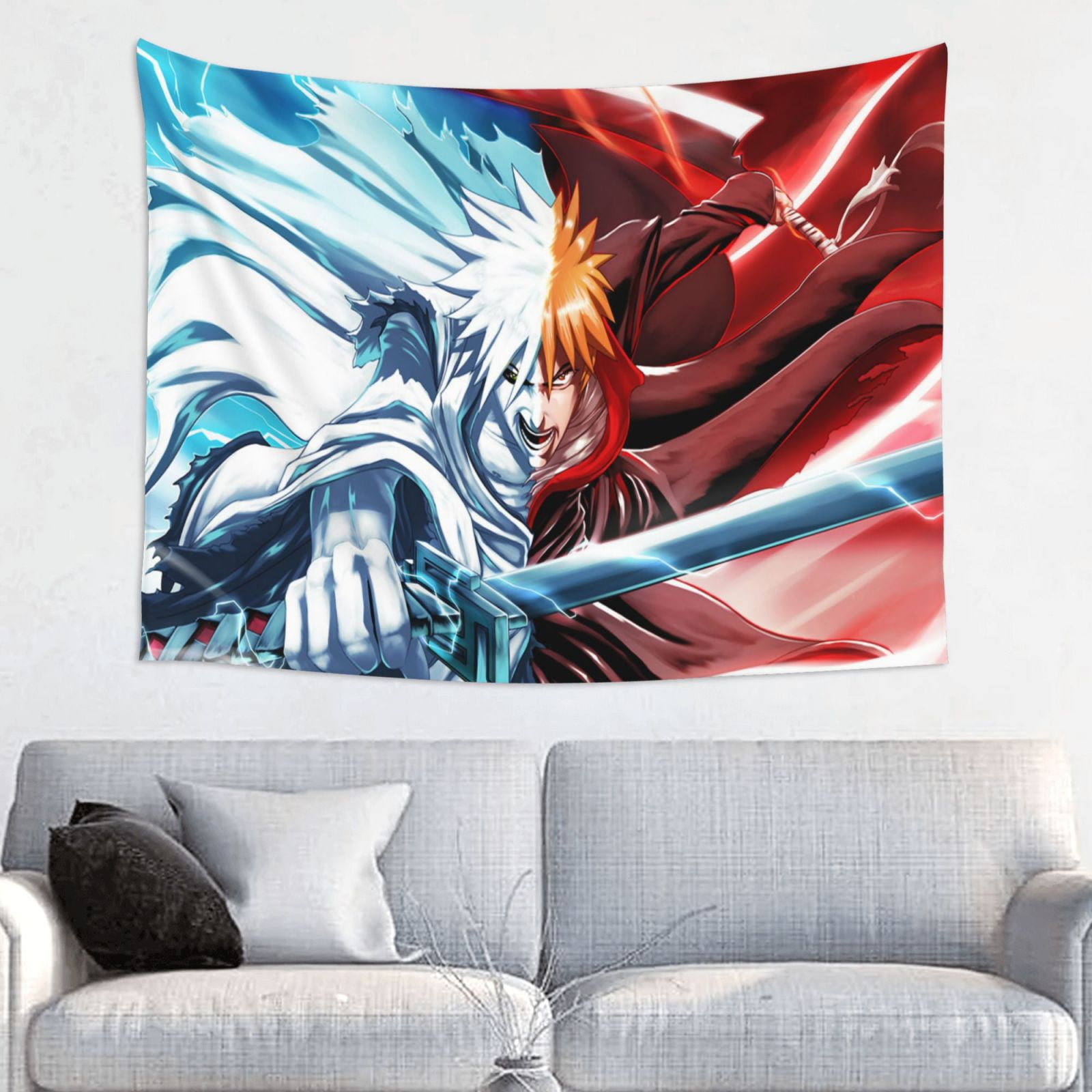 Bleach Tapestry Anime Poster Large Background Wall Art Bedroom Wall ...