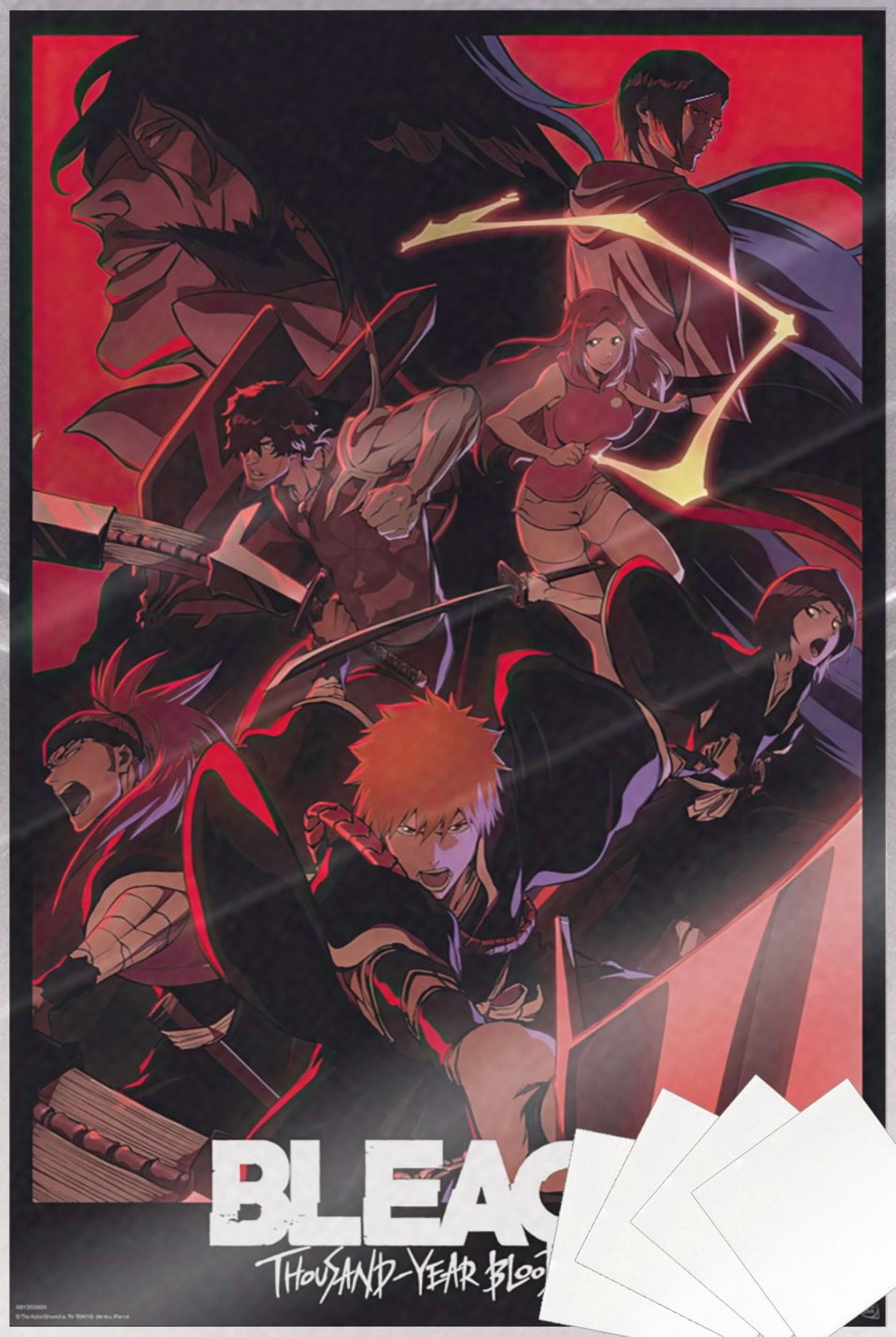 Bleach: Thousand-Year Blood War - Anime TV Show Poster (Ichigo Kurosaki ...
