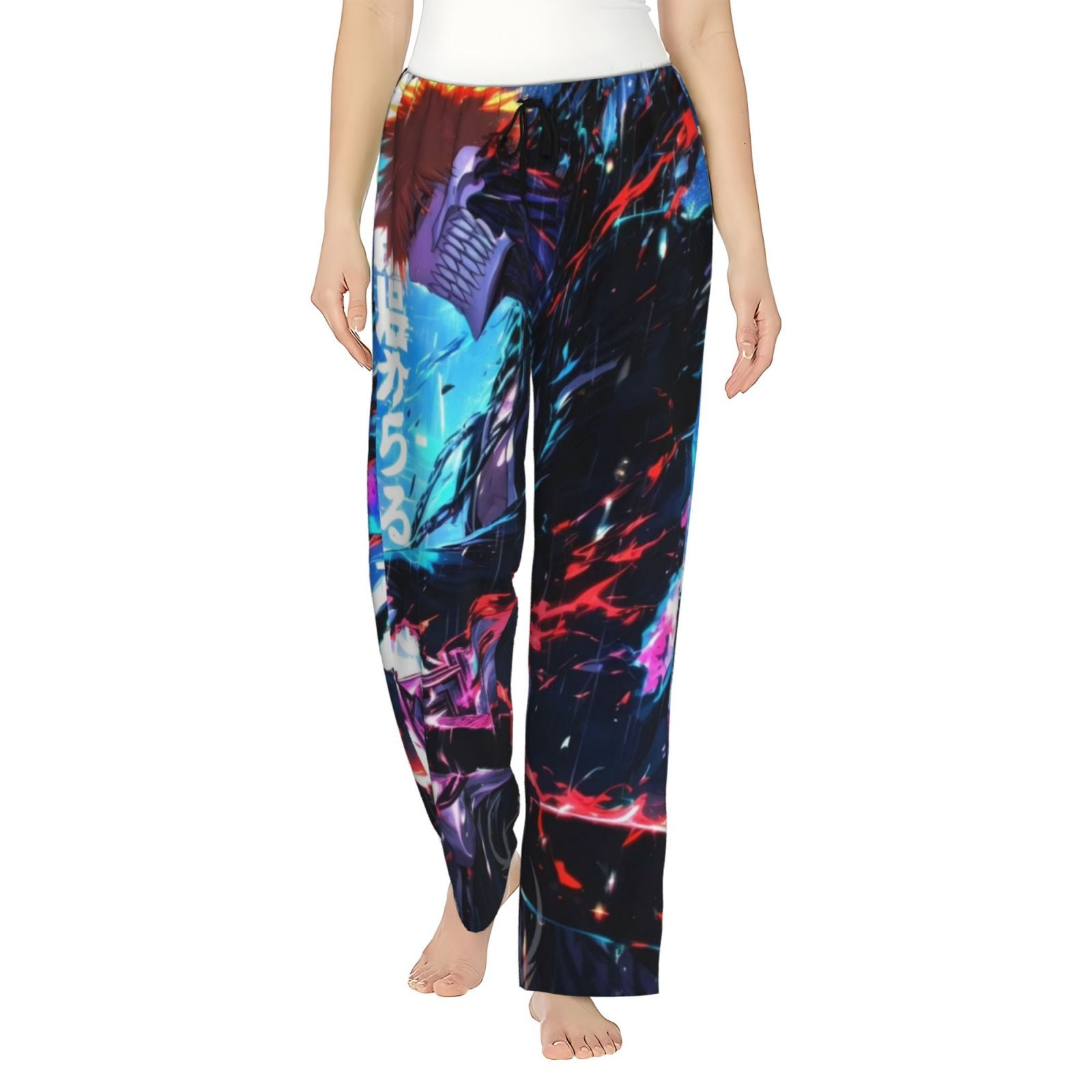 Bleach Women'S Comfortable Casual Pajama Pants With Pockets And ...