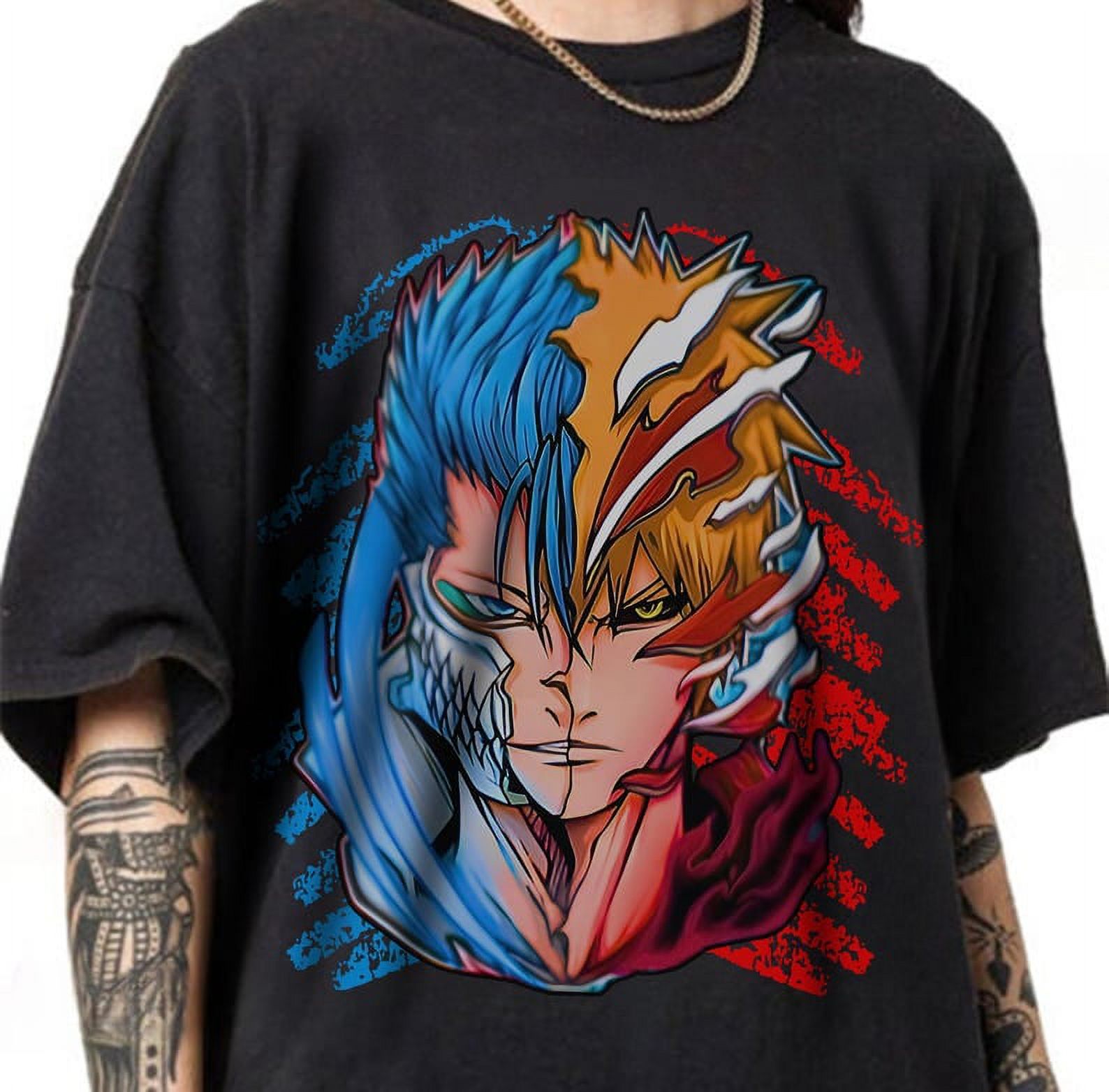 Bleached Anime Bleach Adult Anime Shirt, Manga Anime Shirt, Graphic ...