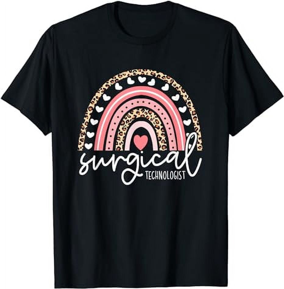 Bleached Surgical Tech Rainbow Surgical Technology T-Shirt - Walmart.com