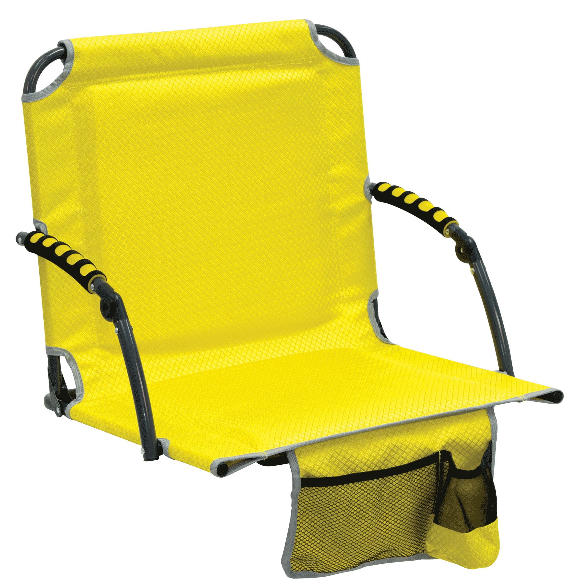 Bleacher Boss Stadium Seat with Arms - Yellow - Walmart.com