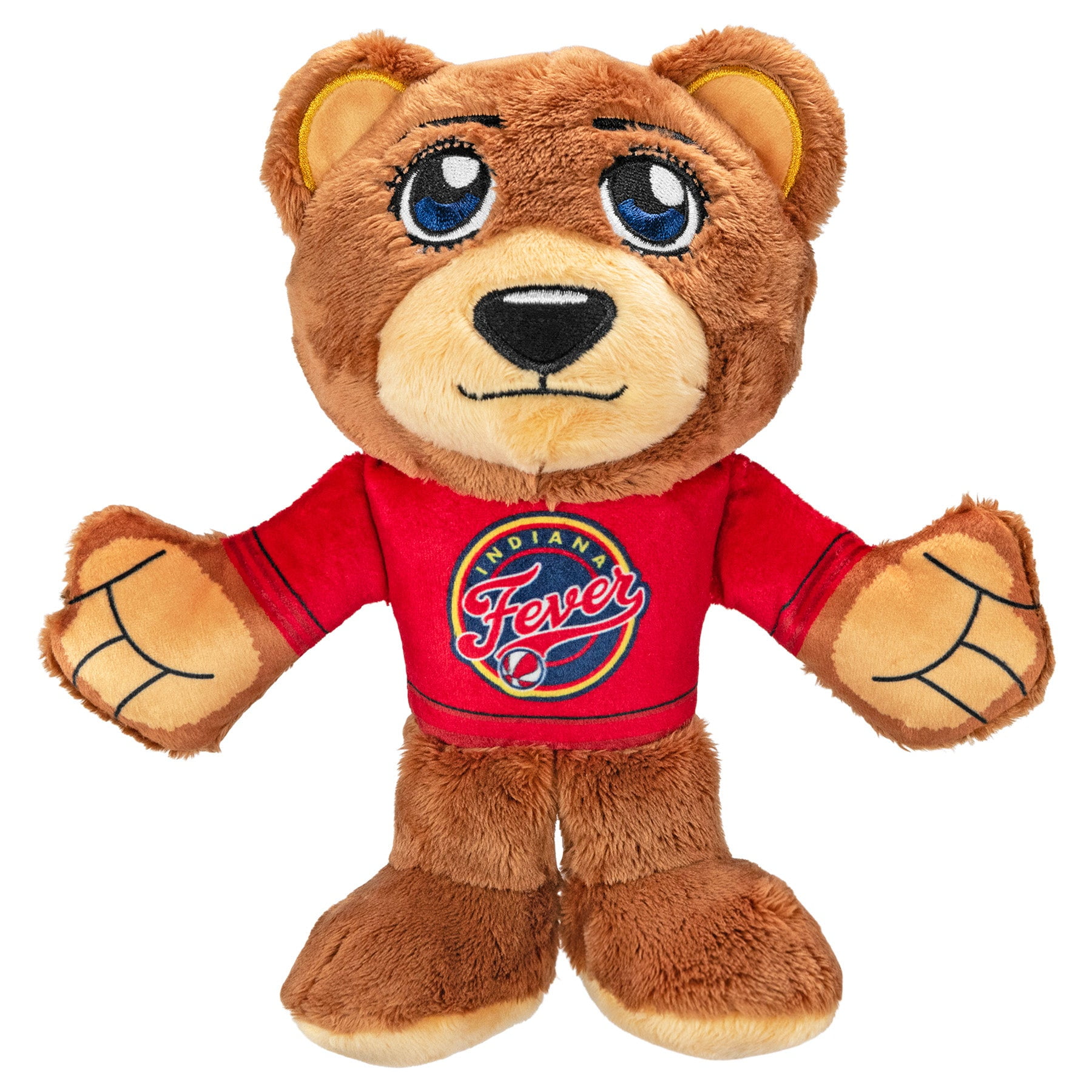 Bleacher Creatures Indiana Fever 8" Kuricha Plush Bear (Rebel Jersey ...