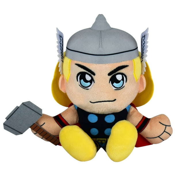 Bleacher Creatures Marvel Thor 8" Kuricha Sitting Plush - Walmart ...
