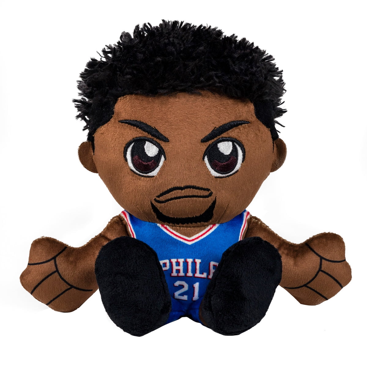 Bleacher Creatures Philadelphia 76ers Joel Embiid 8" Kuricha Sitting Plush - Walmart.com