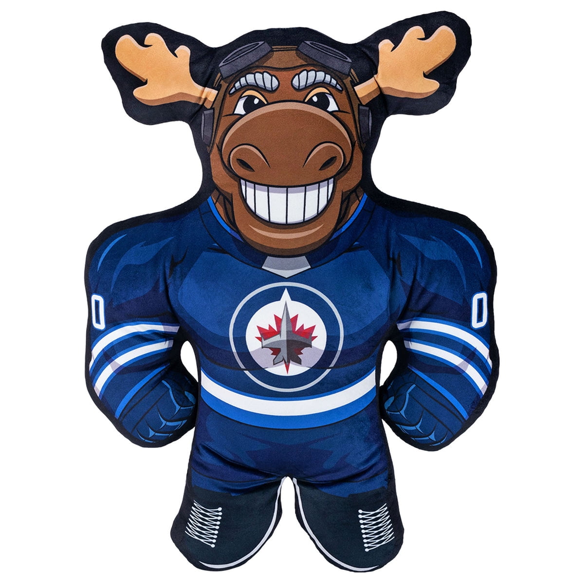 Bleacher Creatures Winnipeg Jets Mick E. Moose 24" Mascot Bleacher ...