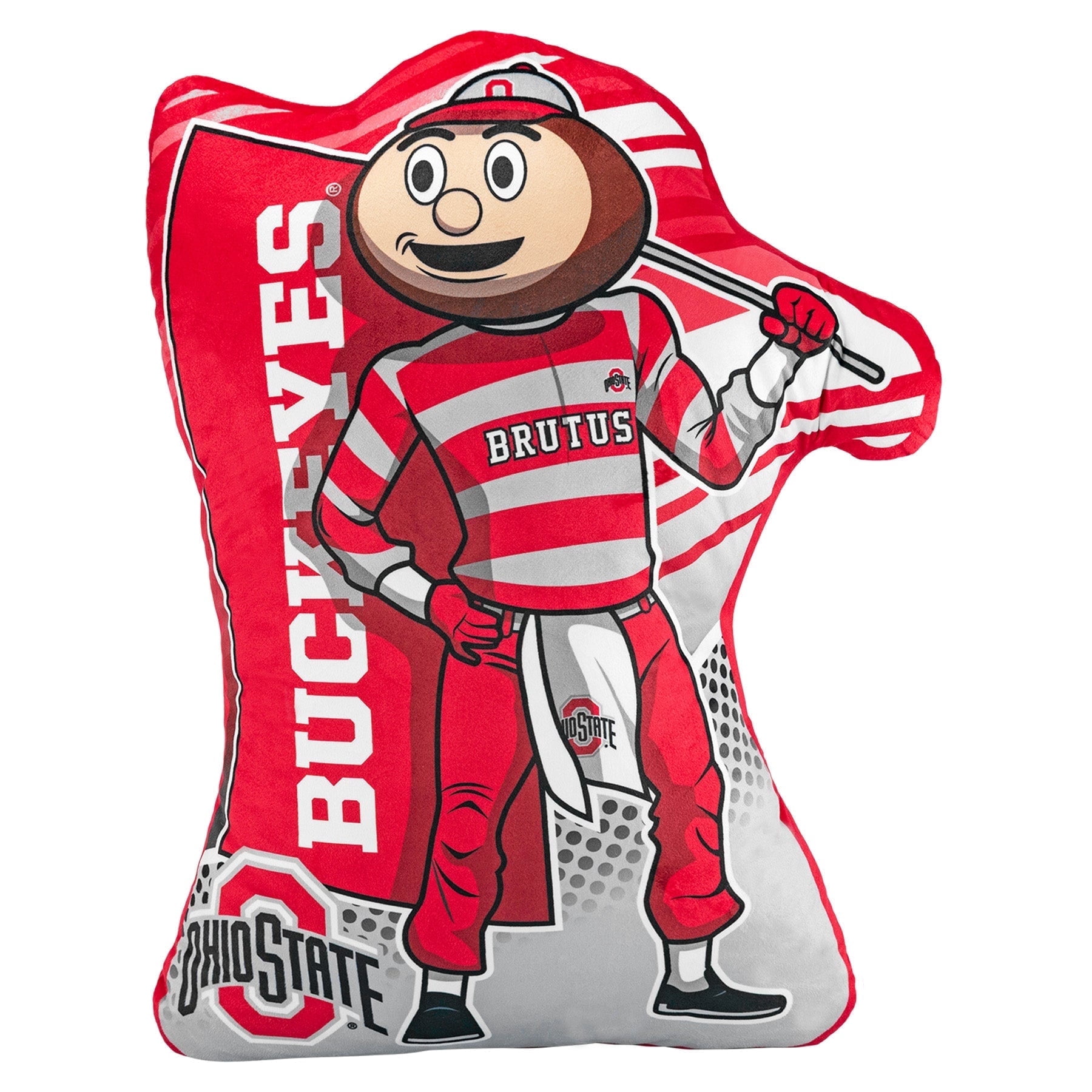Bleacher Creatures Ohio State Buckeyes Brutus 24" Mascot Sideline Pal ...