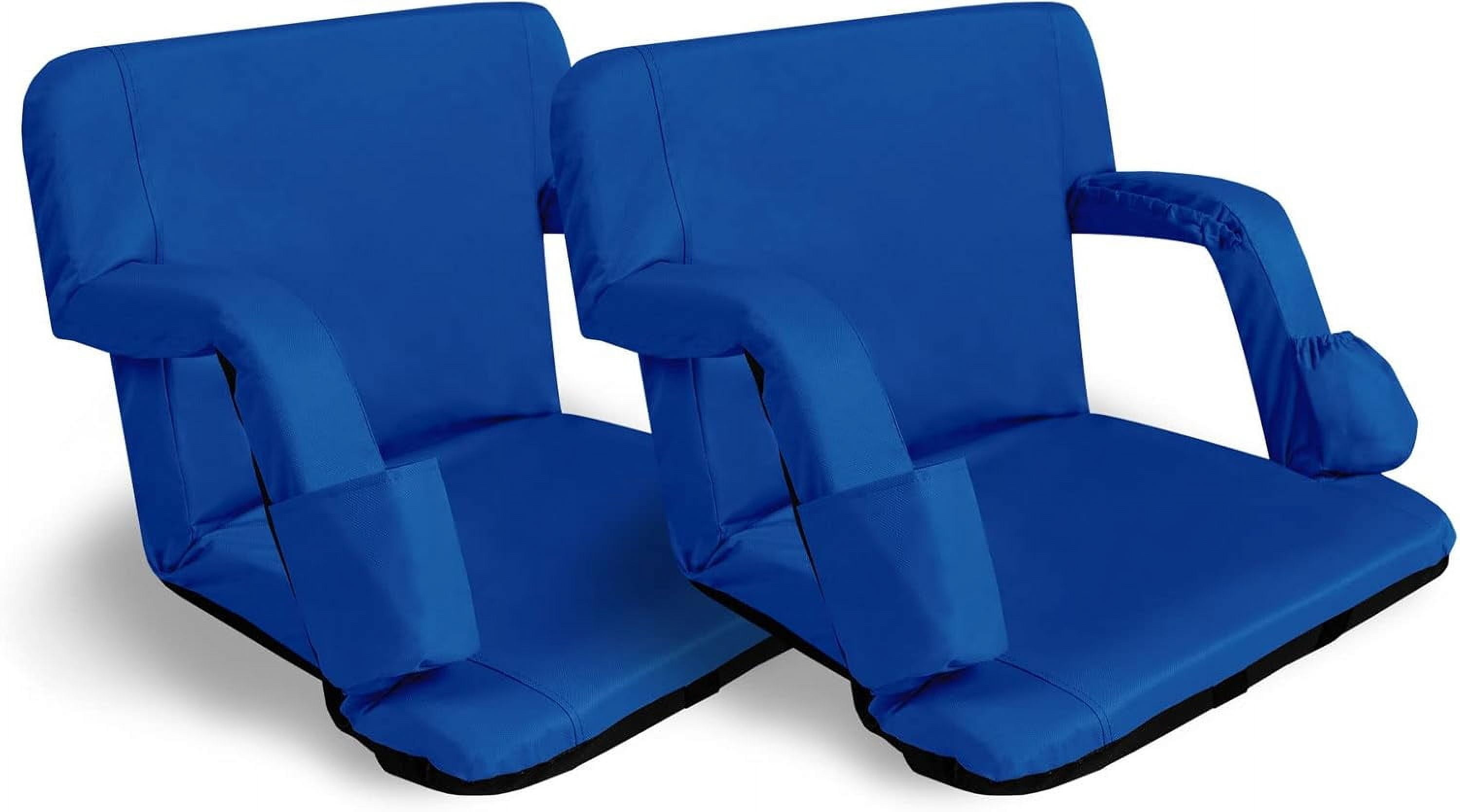 Bleacher Seat 24” Wide for Bleachers,Folding Stadium Chair Lightweight ...