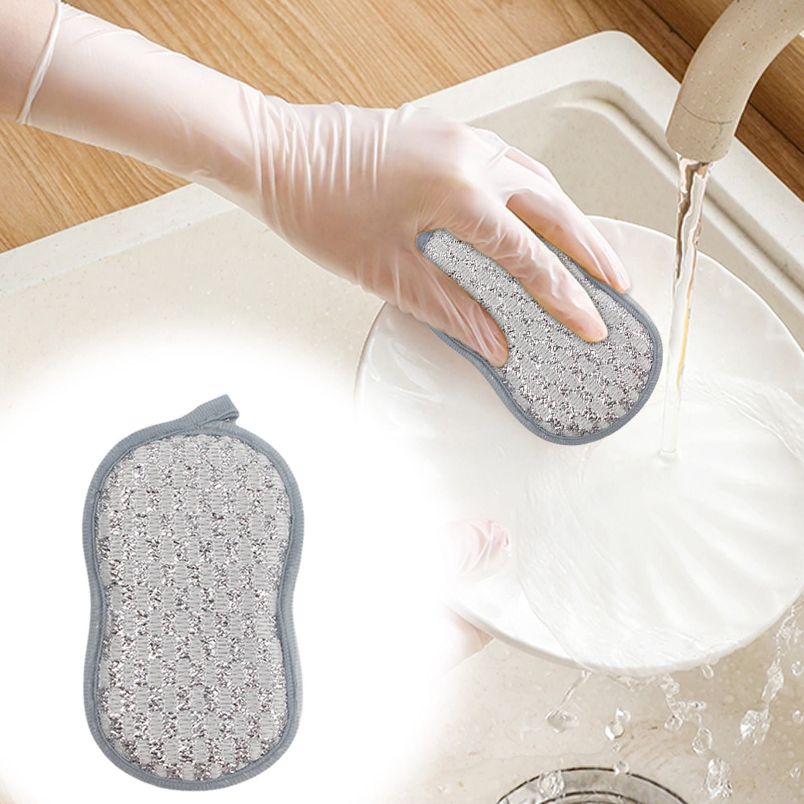 Blecry Gray Sponge Eraser 16*10,Dishwashing Sponge Block Superfine ...