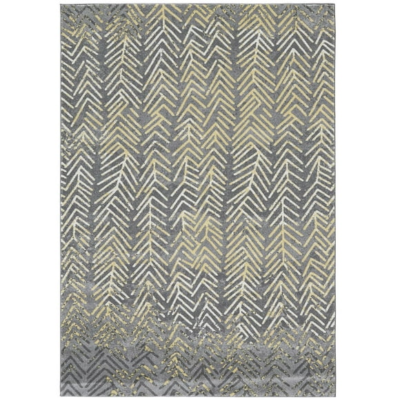 Yellow Chevron Rugs
