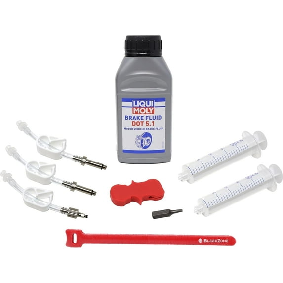 Bleed Kit for SRAM Brakes Including Code Guide Level and More with DOT ...