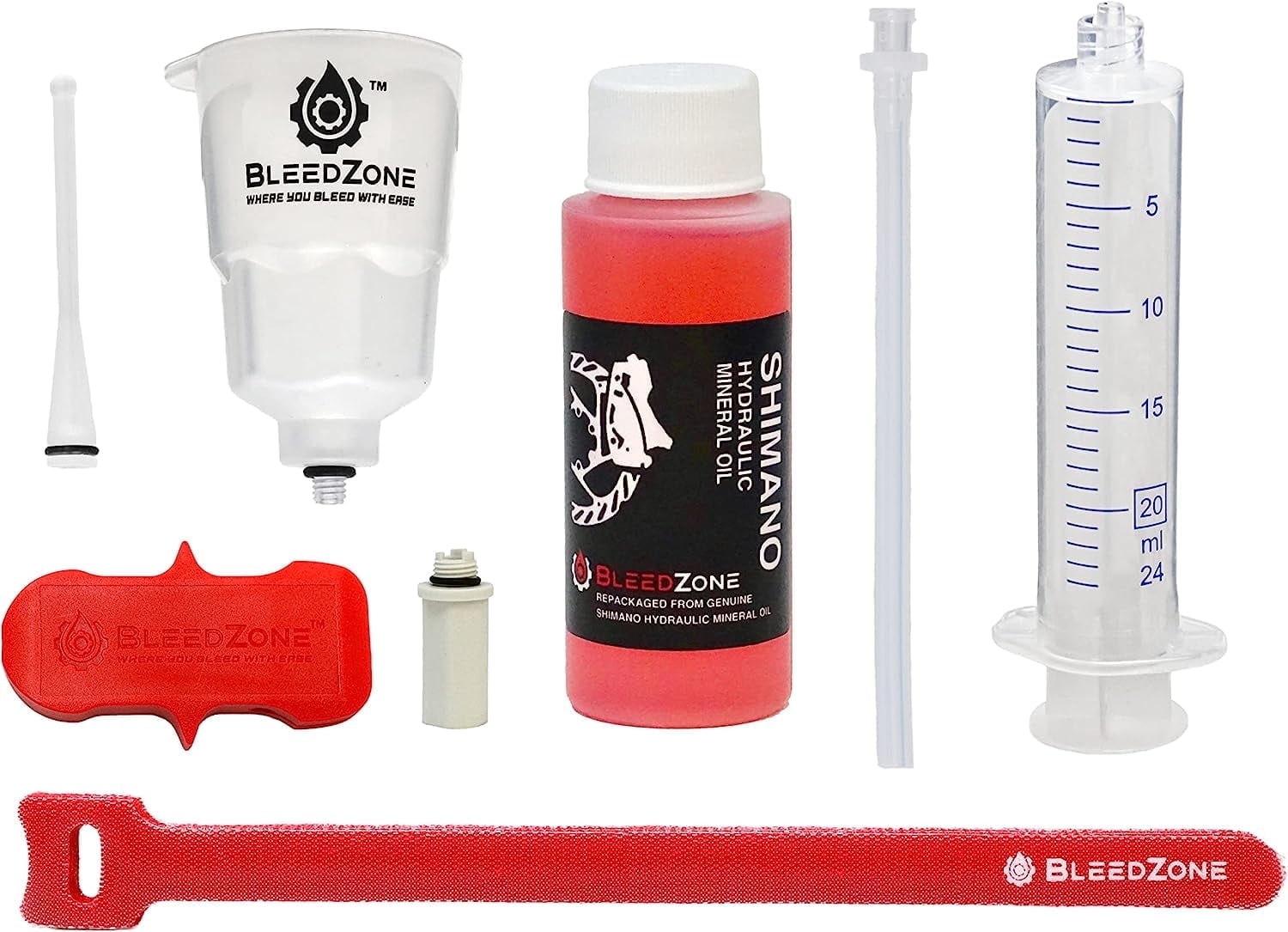 Bleed Kit for Shimano Hydraulic Road Gravel Mountain Bike Brakes with ...