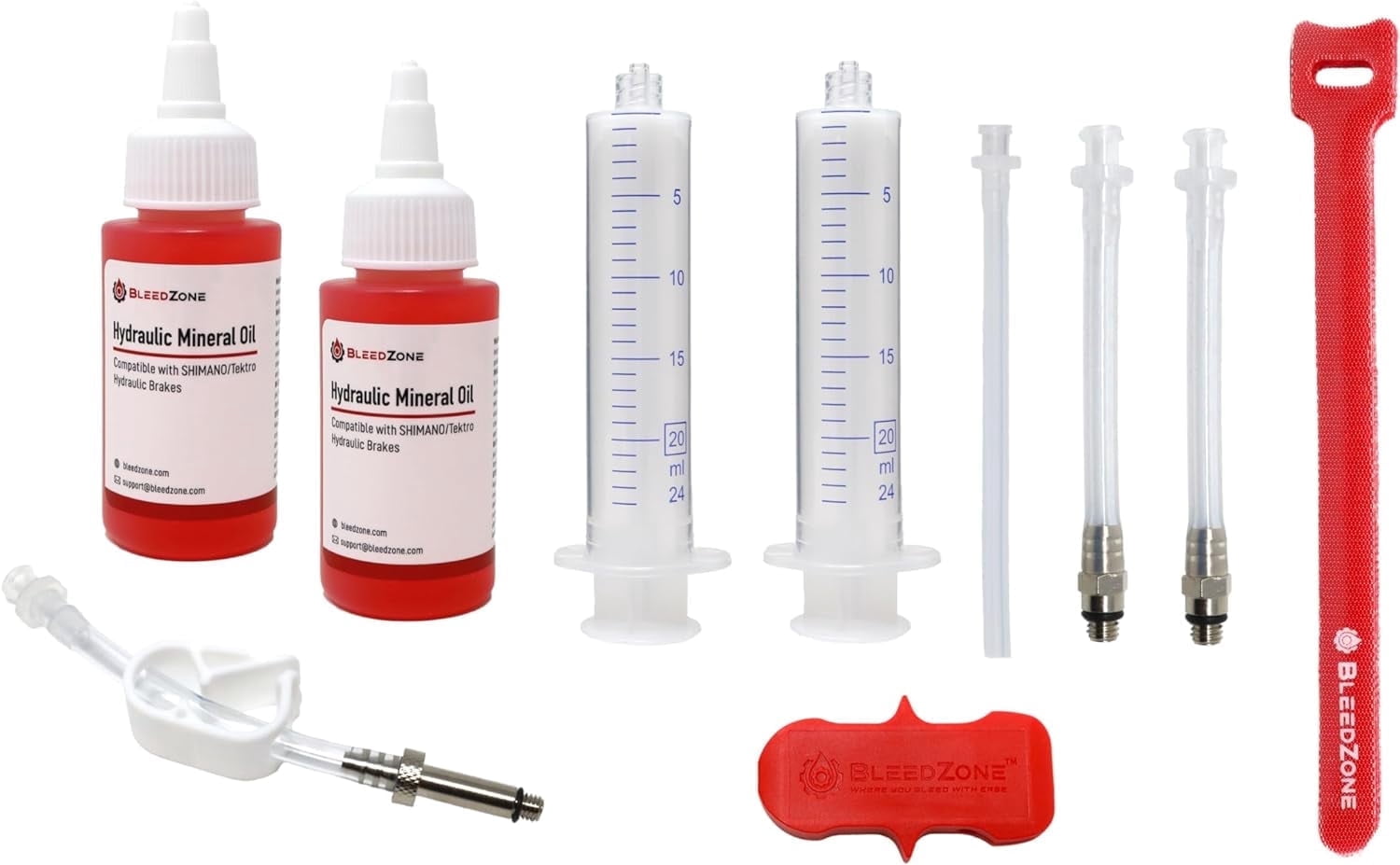 Bleed Kit for Tektro TRP Hydraulic Brakes with 120ml Mineral Oil ...