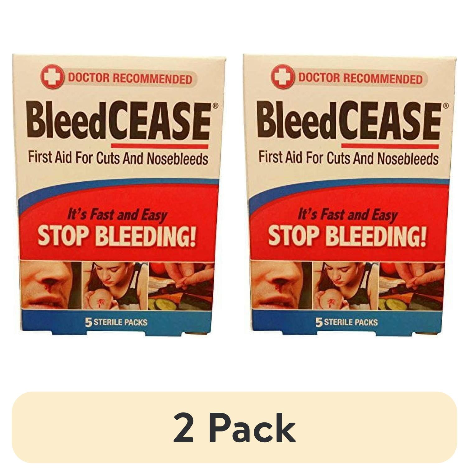 Nose Bleeding First Aid BleedCEASE First Aid For Nosebleeds & Cuts
